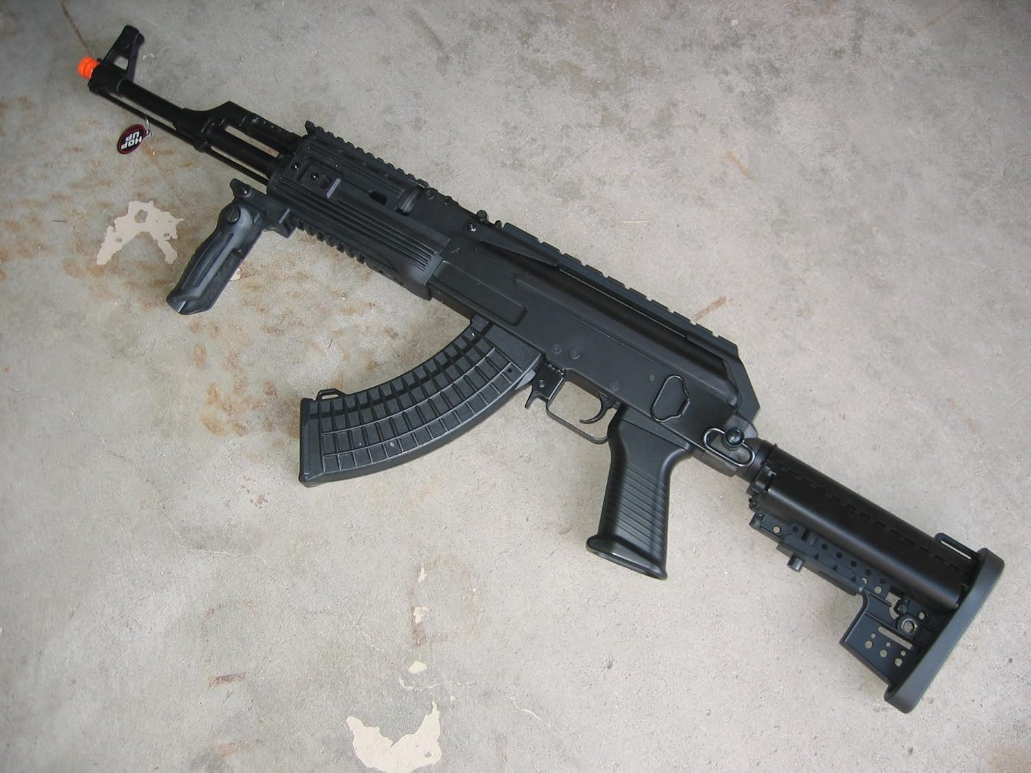 Amazon.com : Jing Gong JG AK47 Tactical AEG Airsoft Rifle : Sports ...