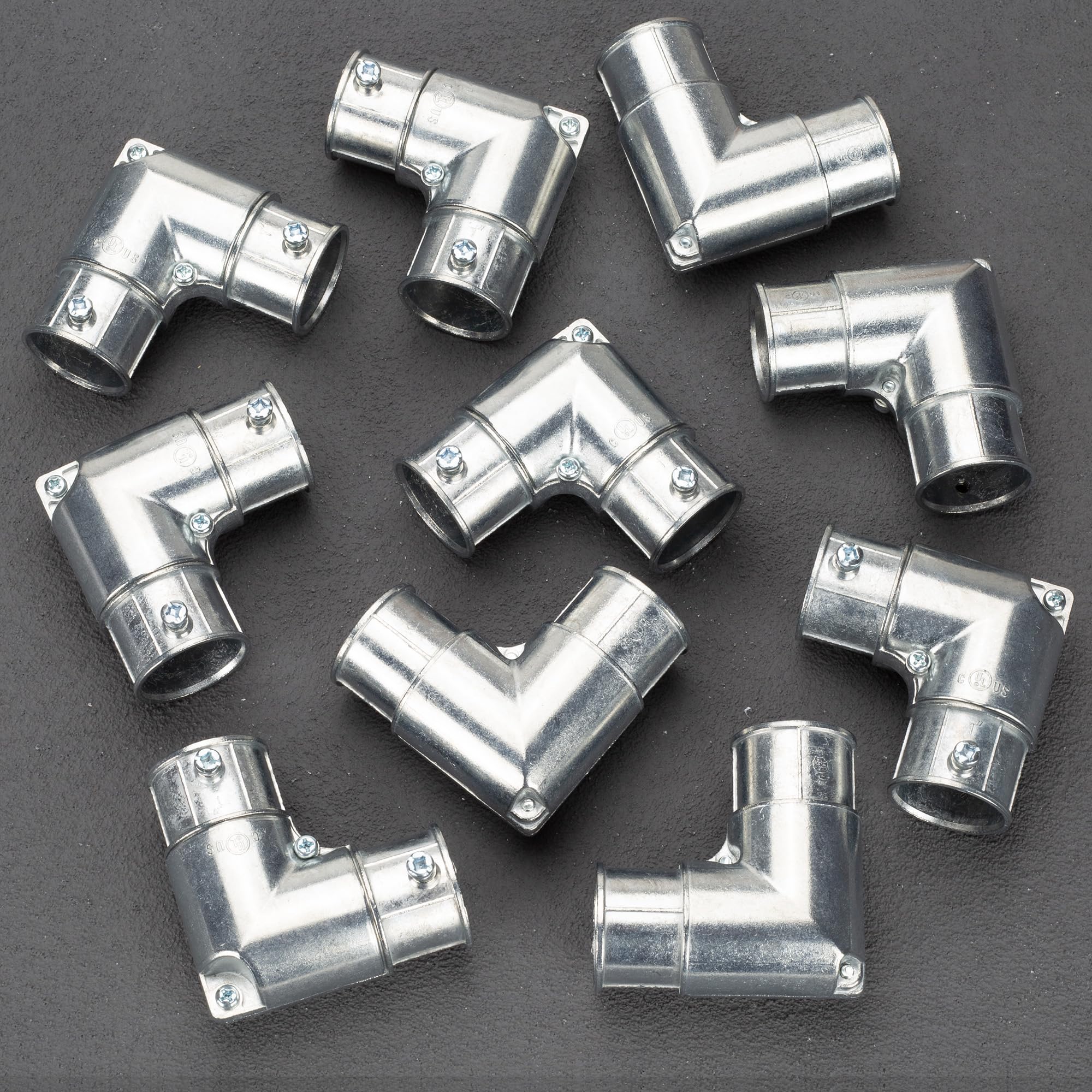 Snapklik.com : 1 Inch EMT Conduit Inside Corner Pull Elbows, 90 Degree ...