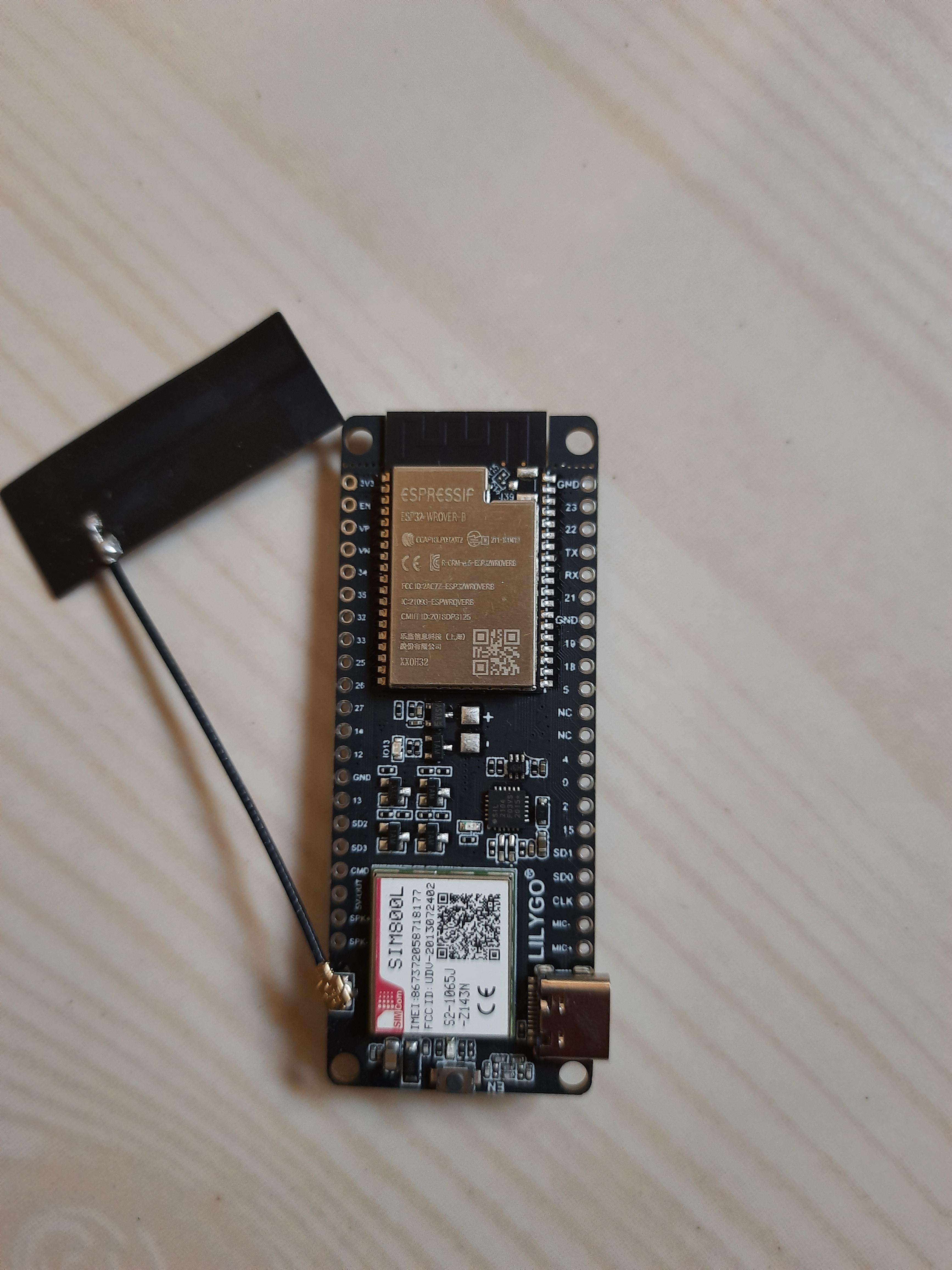 Invento Sim800l With Esp32 Node Mcu Wireless Communication Module Gsm 9902