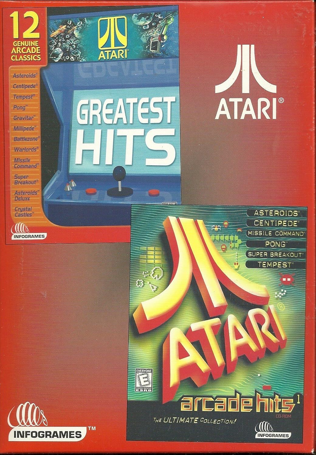 Amazon.com: Atari Greatest Hits Atari Arcade Hits 2 Pack : Video Games