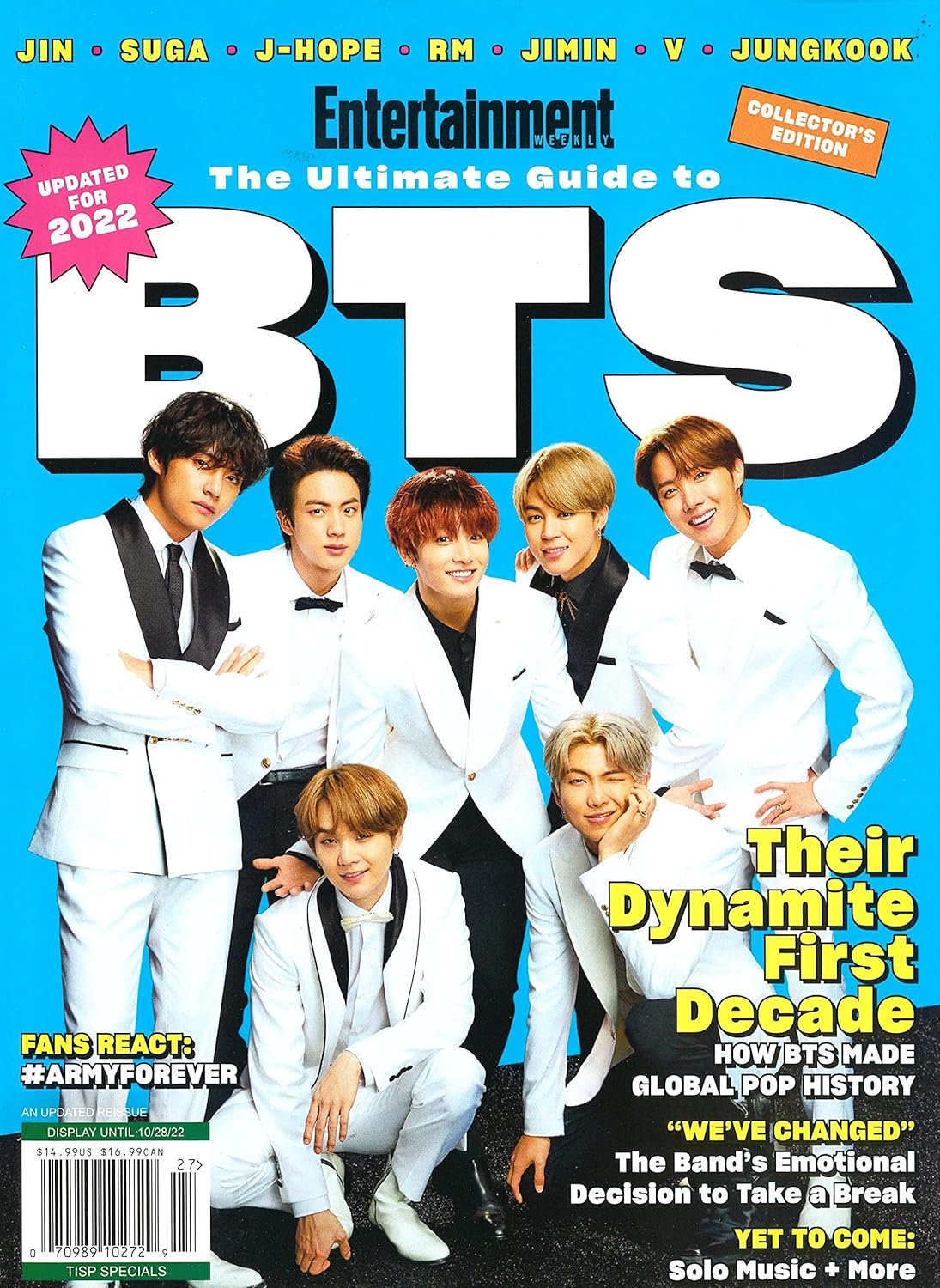 ENTERTAINMENT WEEKLY MAG. - COLLECTOR'S EDITION 2022 - THE ULTIMATE ...