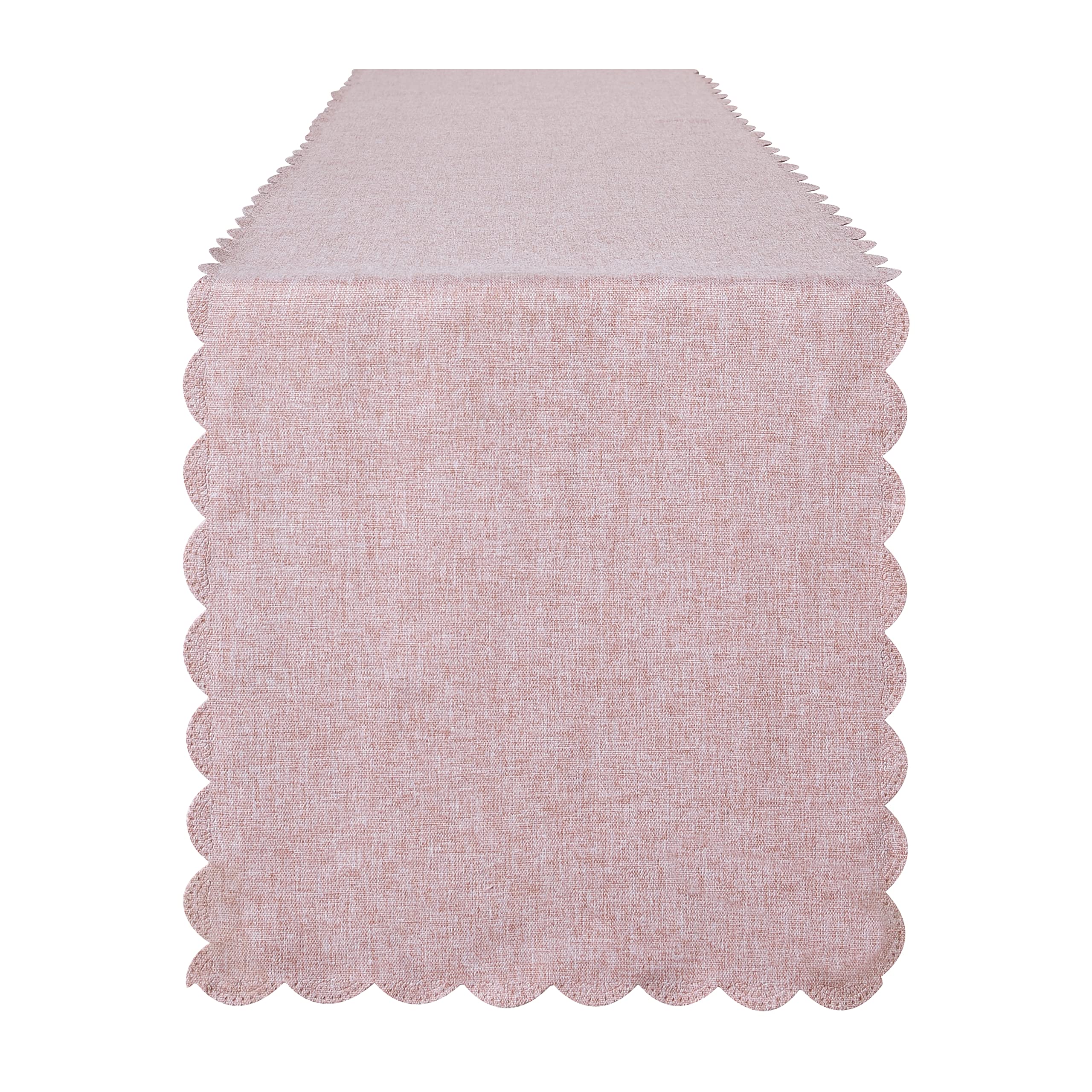 Amazon.com: Winotic Pink Table Runner 13 x 108 Inches Long, Cotton ...