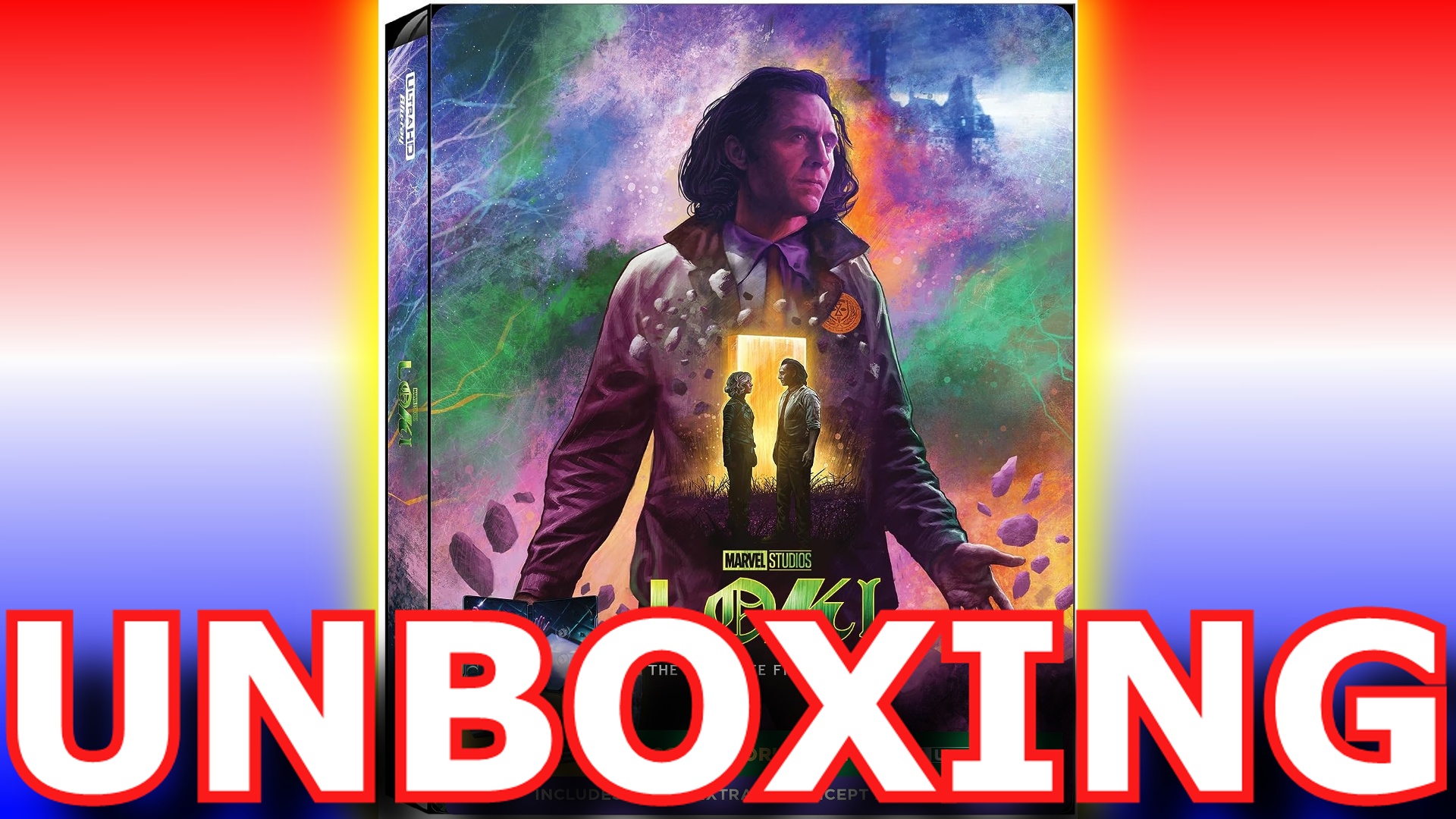 Watch Loki Season 1 4K Steelbook Unboxing. on Amazon Live