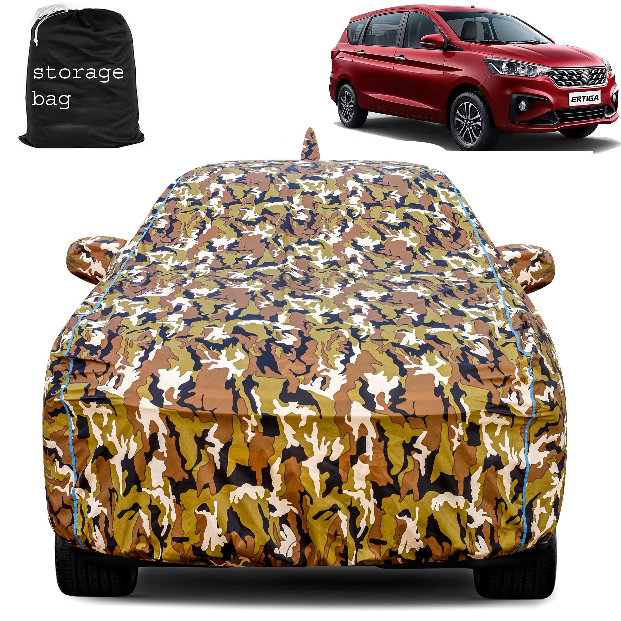 AUTOMOZEXO Maruti Ertiga Car Cover for All Weather Protection with ...