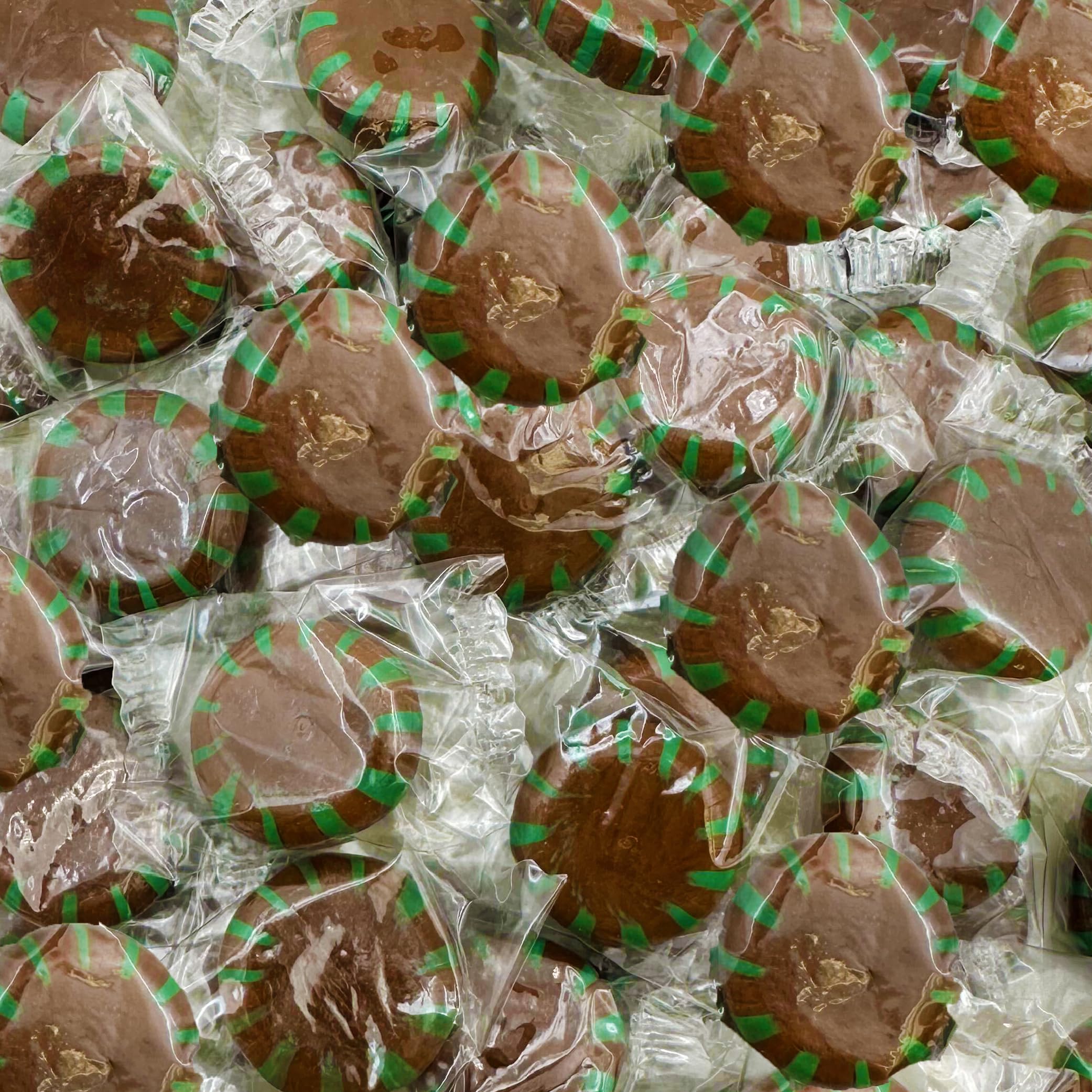 Amazon.com : Chocolate Starlight Mints Hard Candy, Individually Wrapped ...