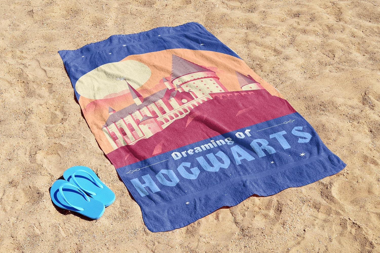 Jay Franco Harry Potter Hogwarts Castle – Toalla de playa para piscina y piscina para niños ...