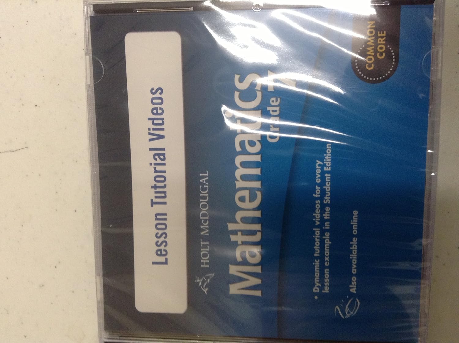Holt McDougal Mathematics: Lesson Tutorial Videos on DVD Grade 7: HOLT ...