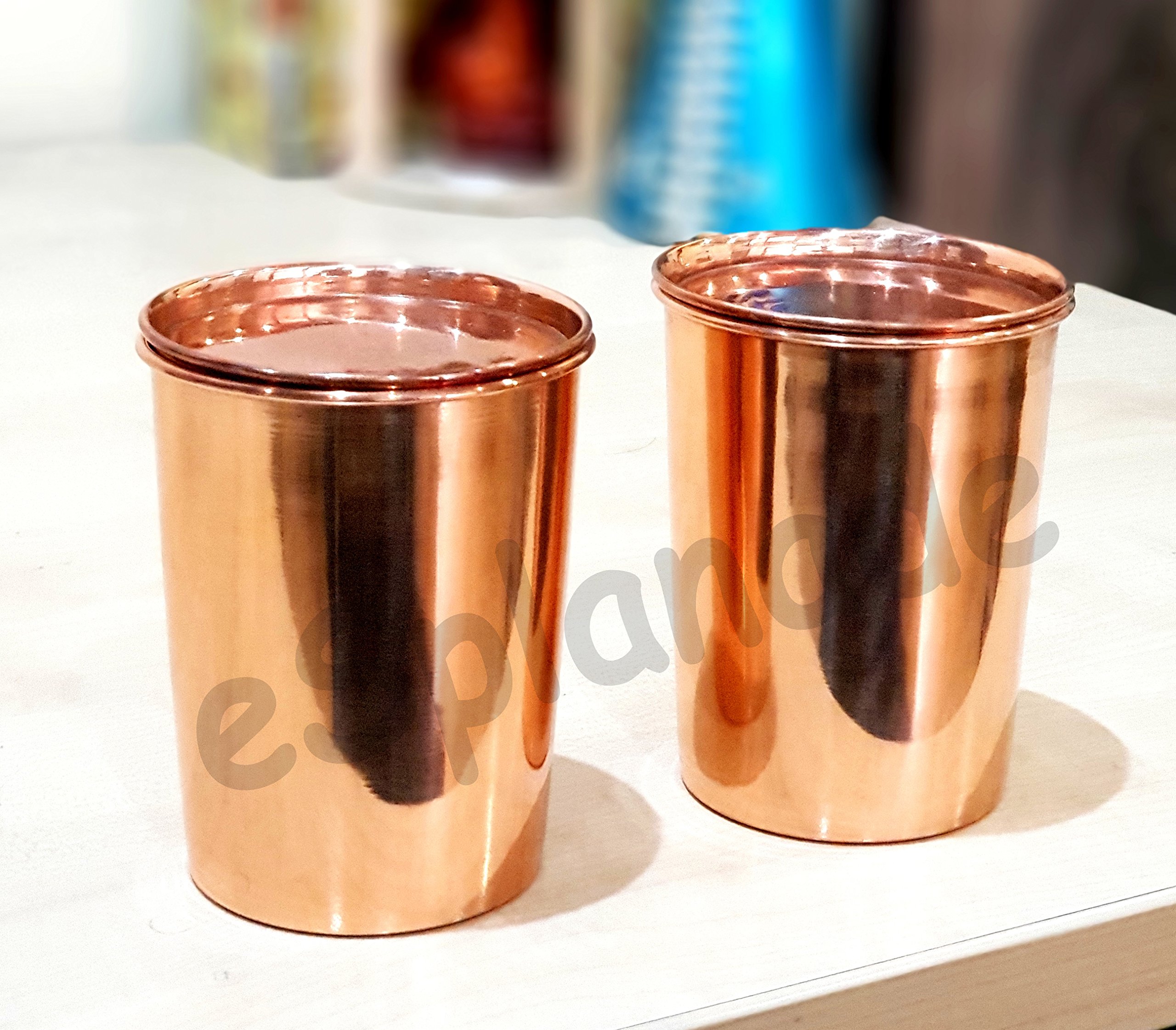 Snapklik.com : eSplanade Copper Glasses Moscow Mule Shot Seamless ...