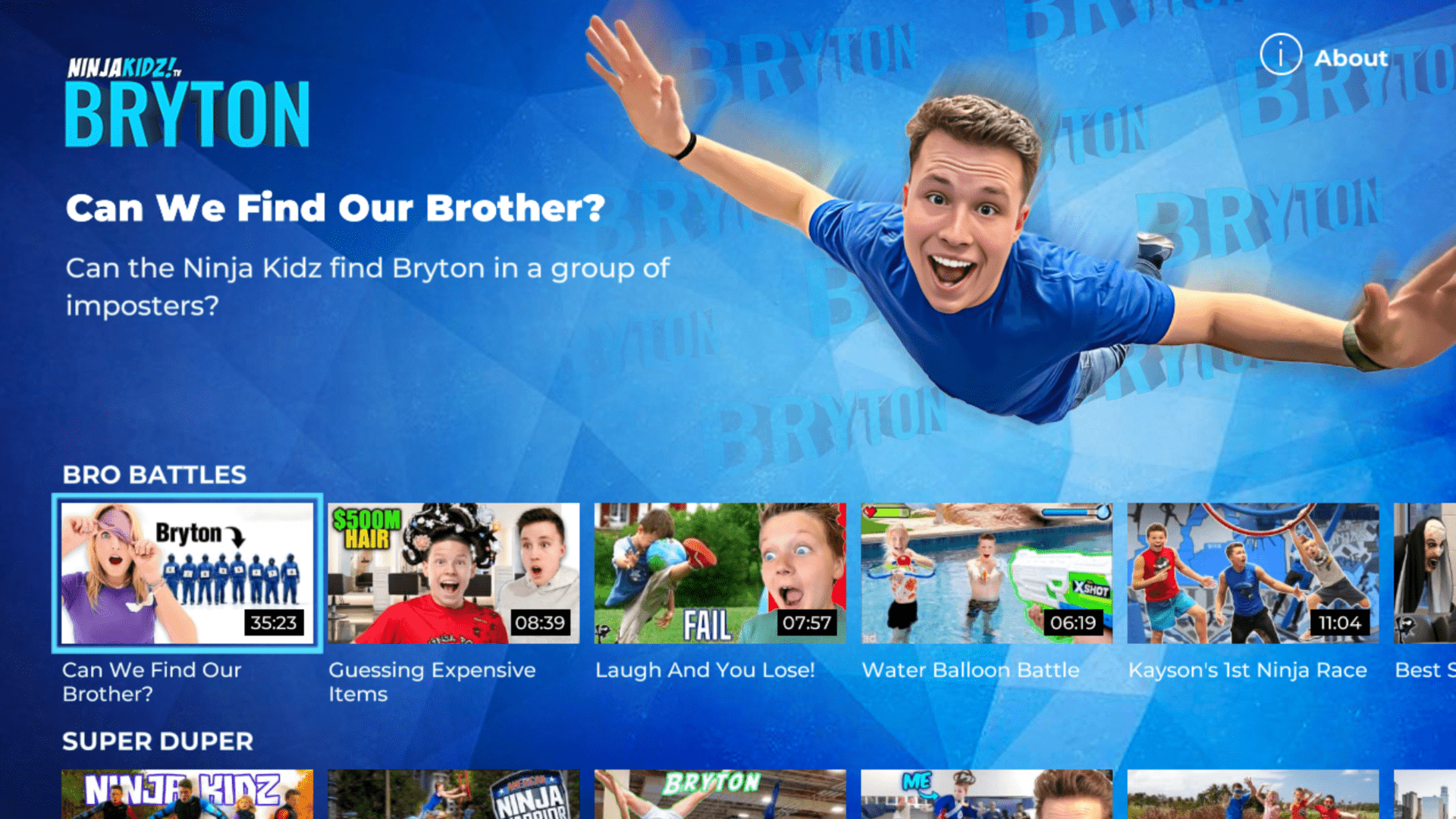 Bryton - Ninja Kidz - App on Amazon Appstore