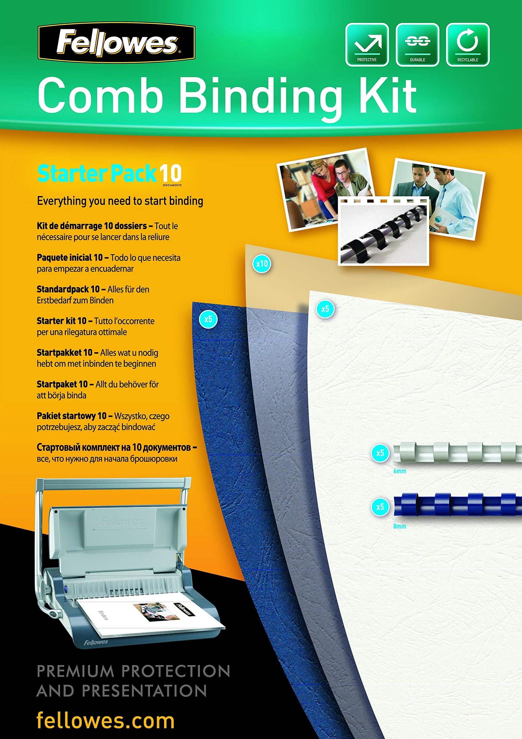 Albyco Klarsicht Deckblatt, PVC Deckblätter, Einbanddeckel, Transparent ...