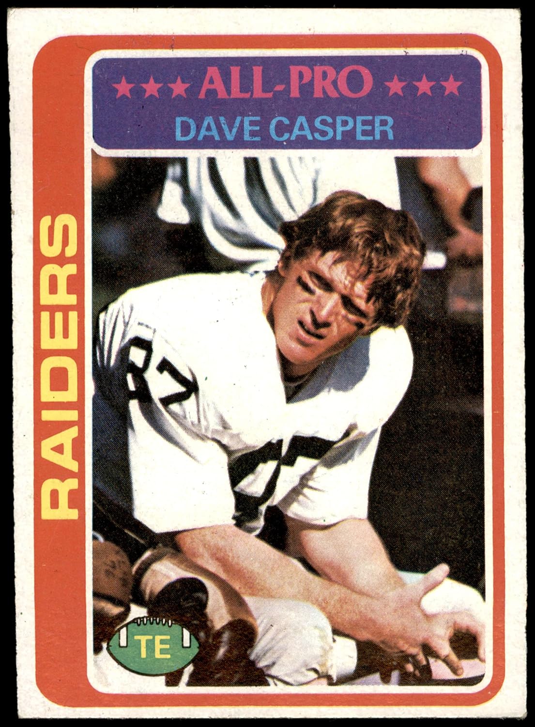 Amazon.com: 1978 Topps # 50 Dave Casper Oakland Raiders (Football Card ...