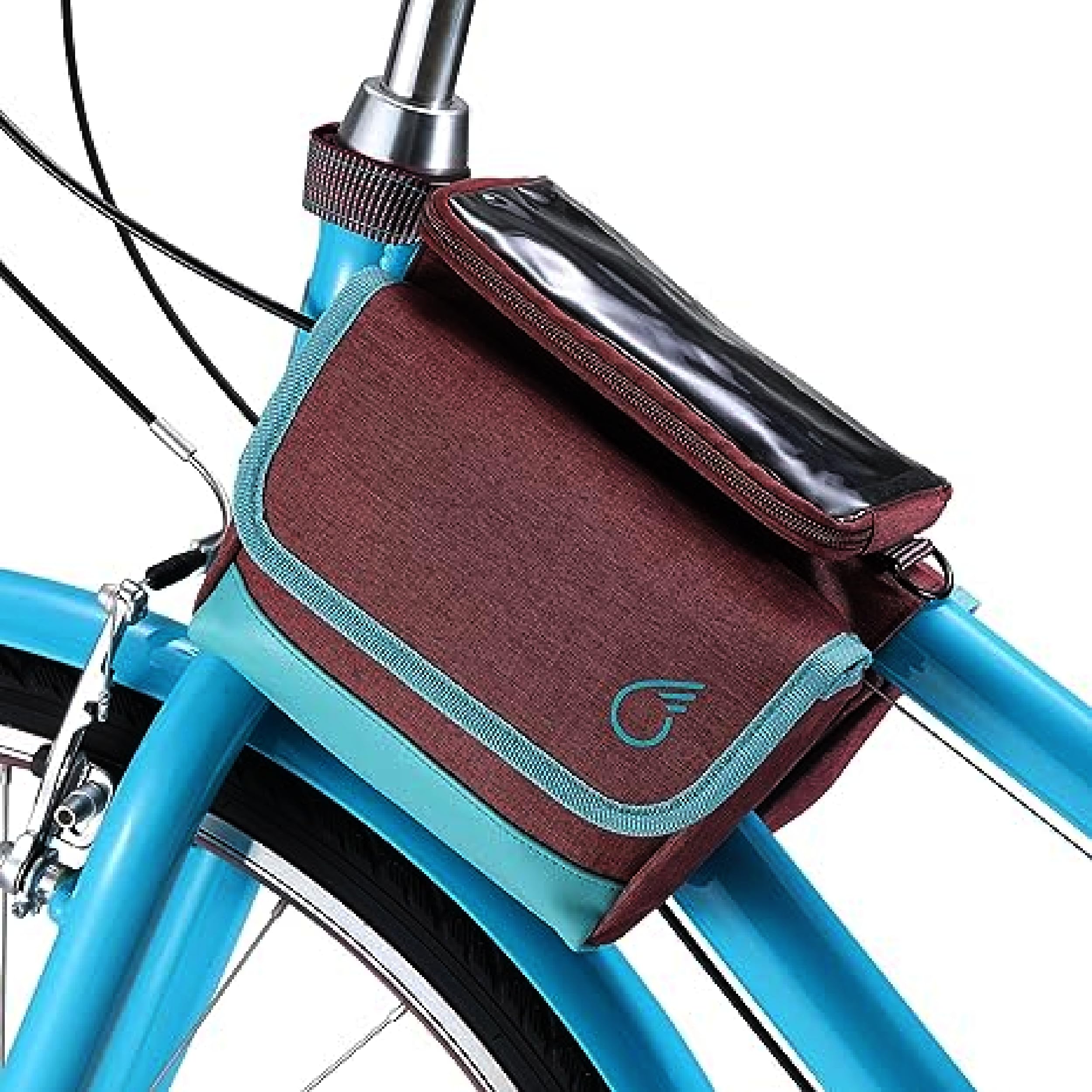 Snapklik.com : Sixthreezero Frame Mount Bike Bag, Bicycle Top Tube Pouch