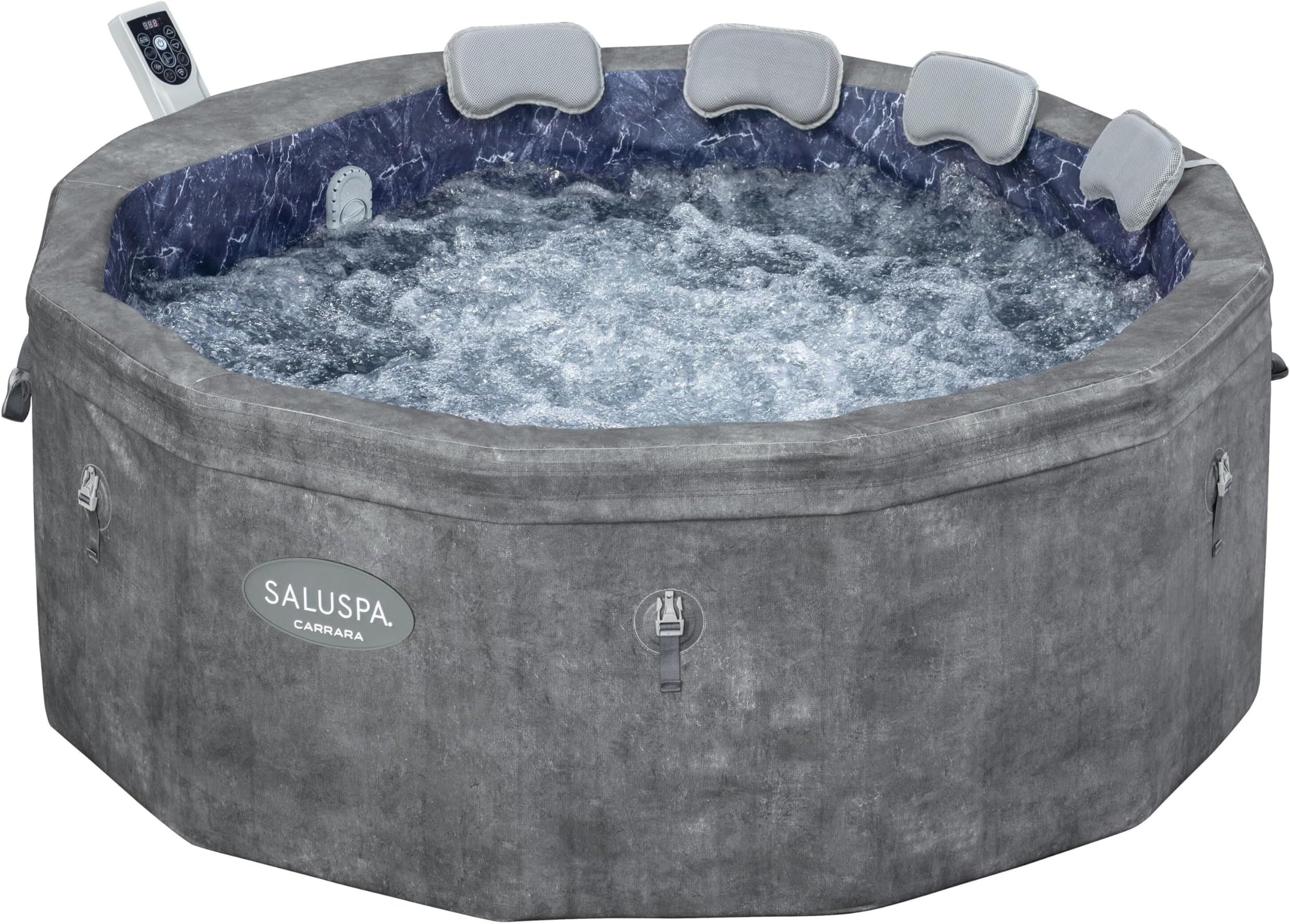 Amazon.com : Bestway Carrara ThermaCore UltraFit Smart AirJet ...