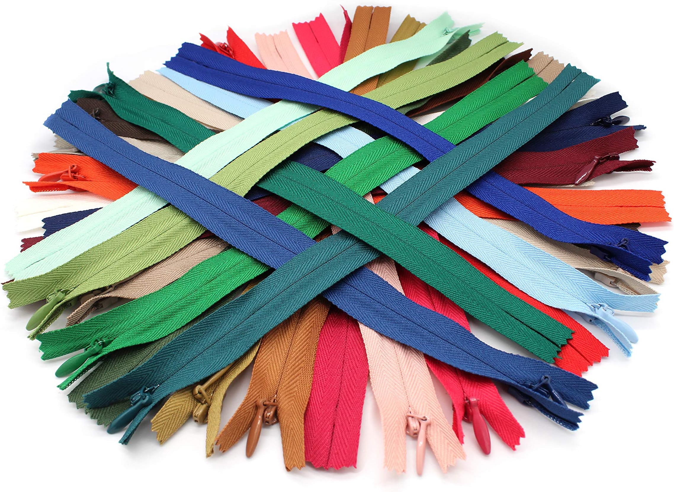 Amazon.com: YKK® Unique Invisible Zipper Assortment of Colors YKK ...