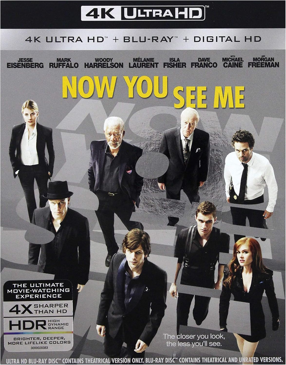 Now You See Me [4K Ultra HD + Blu-Ray + Digital HD]: Amazon.ca: Movies ...