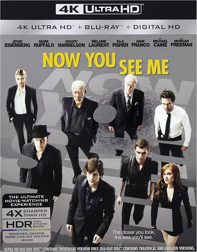 Now You See Me [4K Ultra HD + Blu-Ray + Digital HD]: Amazon.ca: Movies ...