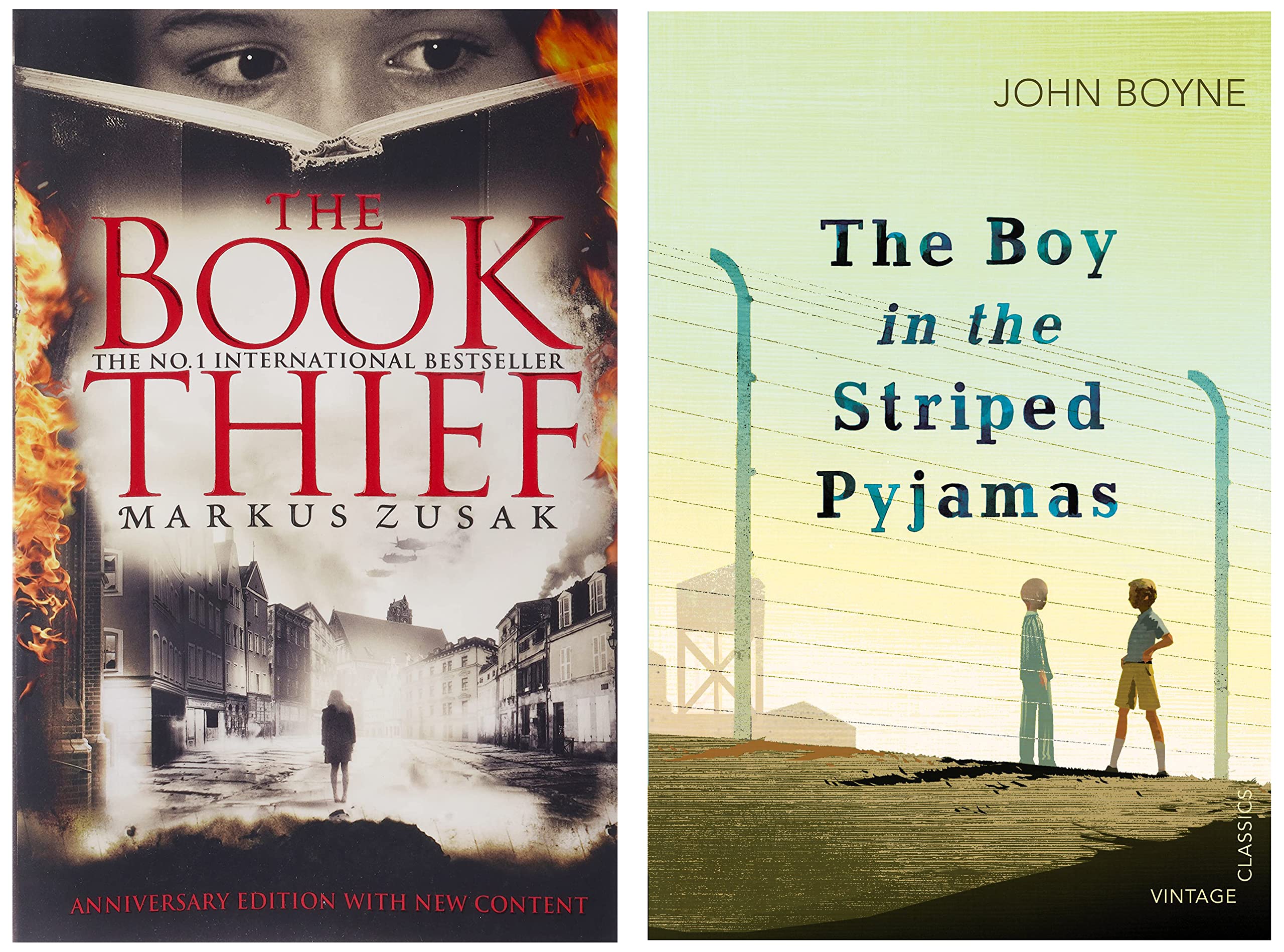 Buy The Book Thief+The Boy in the Striped Pyjamas: Read John Boyne’s ...