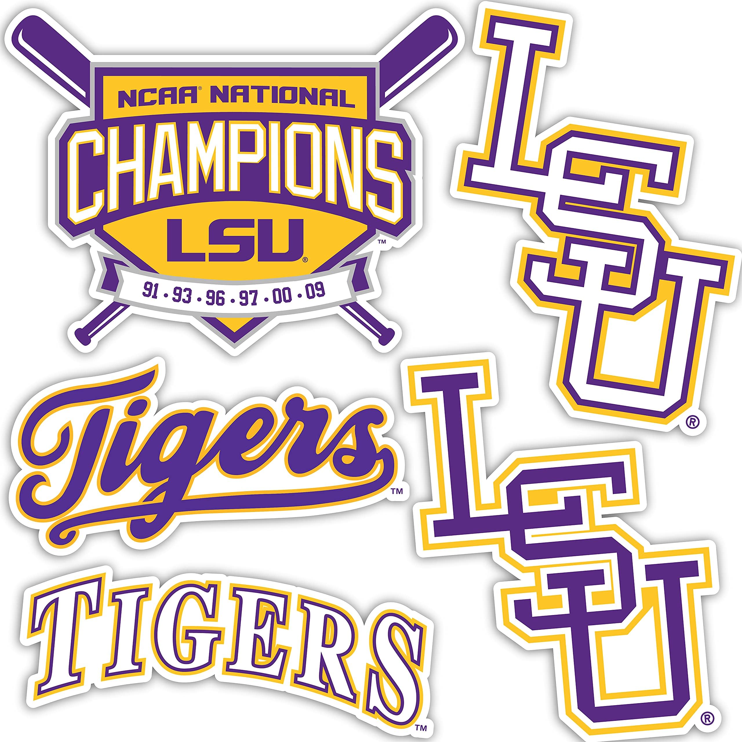 Amazon.com: Craftique LSU Decal (LSU PAW Decal (3",4",6",12"), 4 in ...