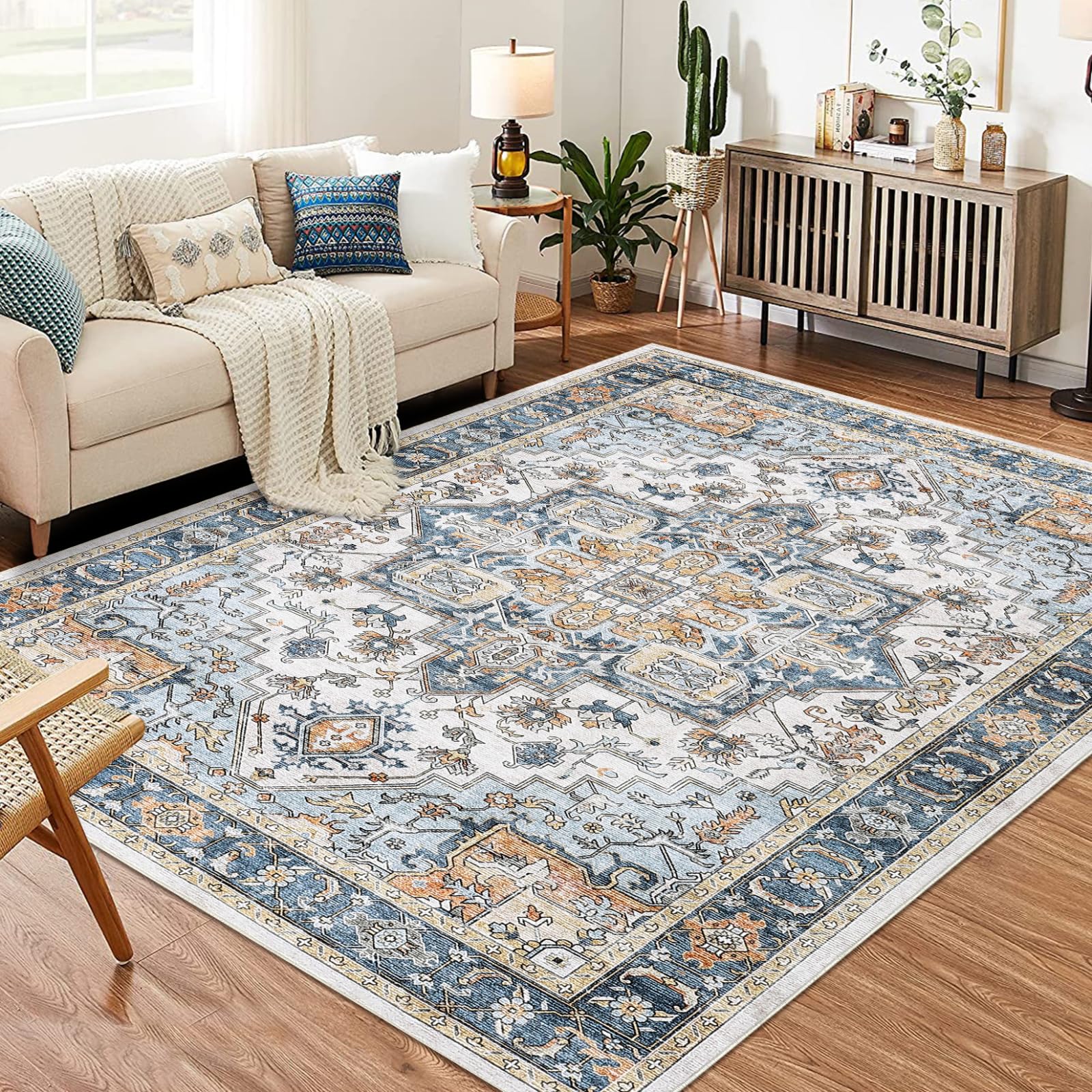 Amazon.com: GarveeHome 10x13 Washable Area Rug for Living Room, 10x13 ...