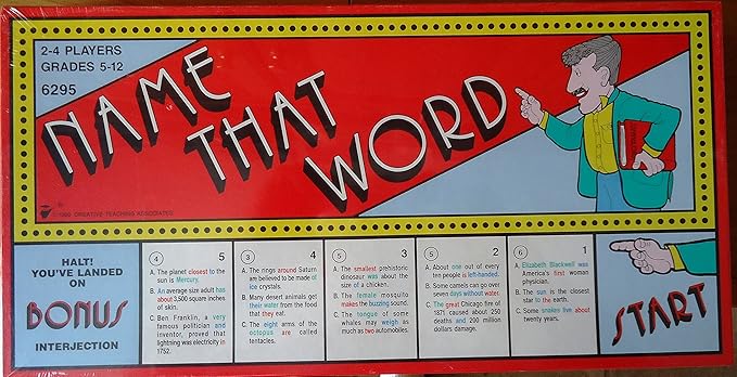 Amazon.com: Remedia Publications Name That Word Game : Toys & Games