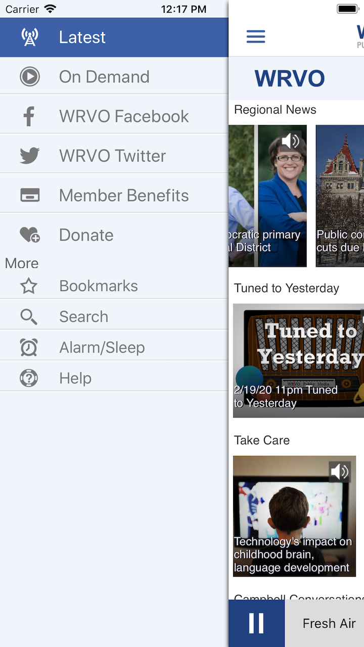 WRVO Public Media App - App on Amazon Appstore