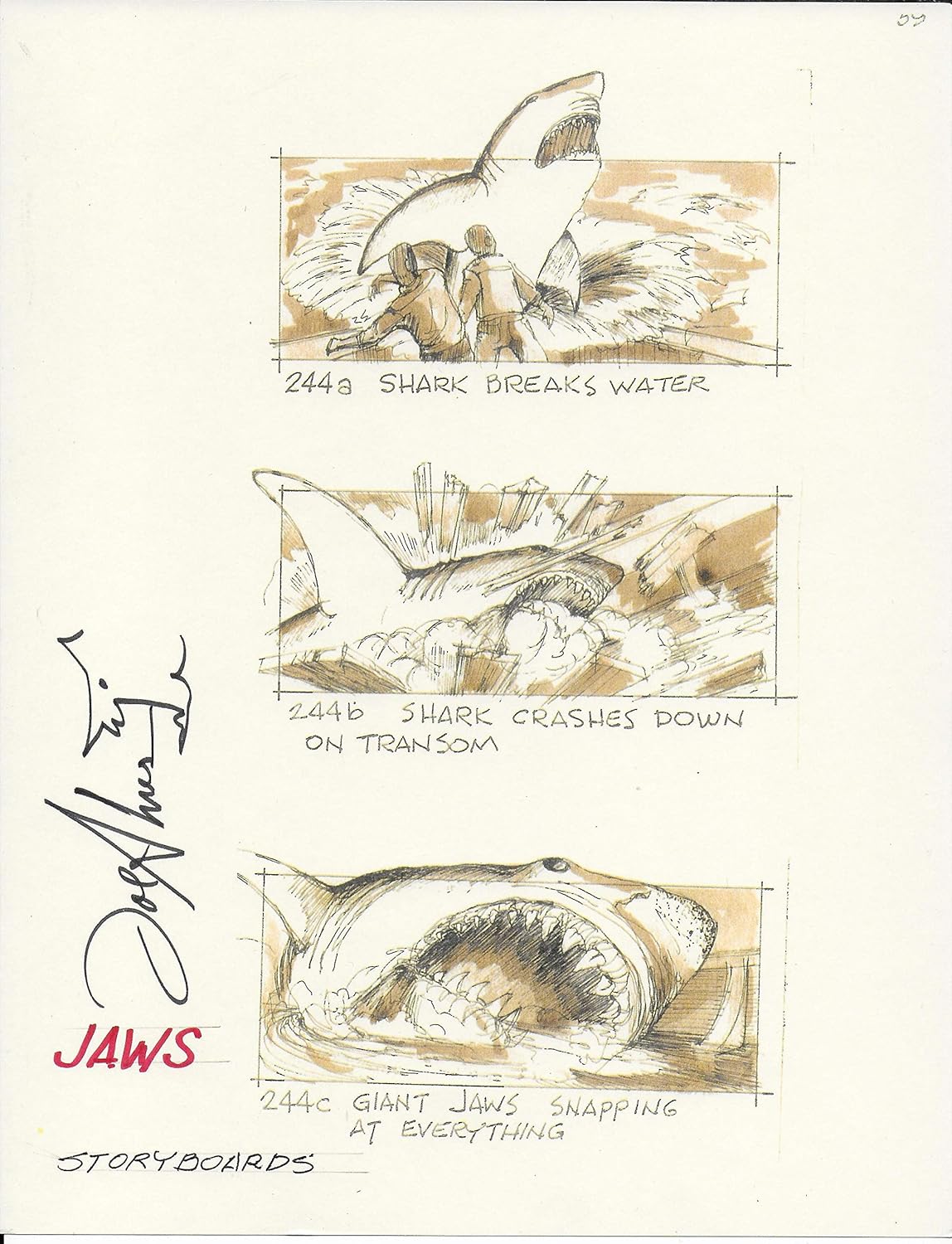 Joe Alves Jaws Original Conceptual Artwork #11 at Amazon's ...