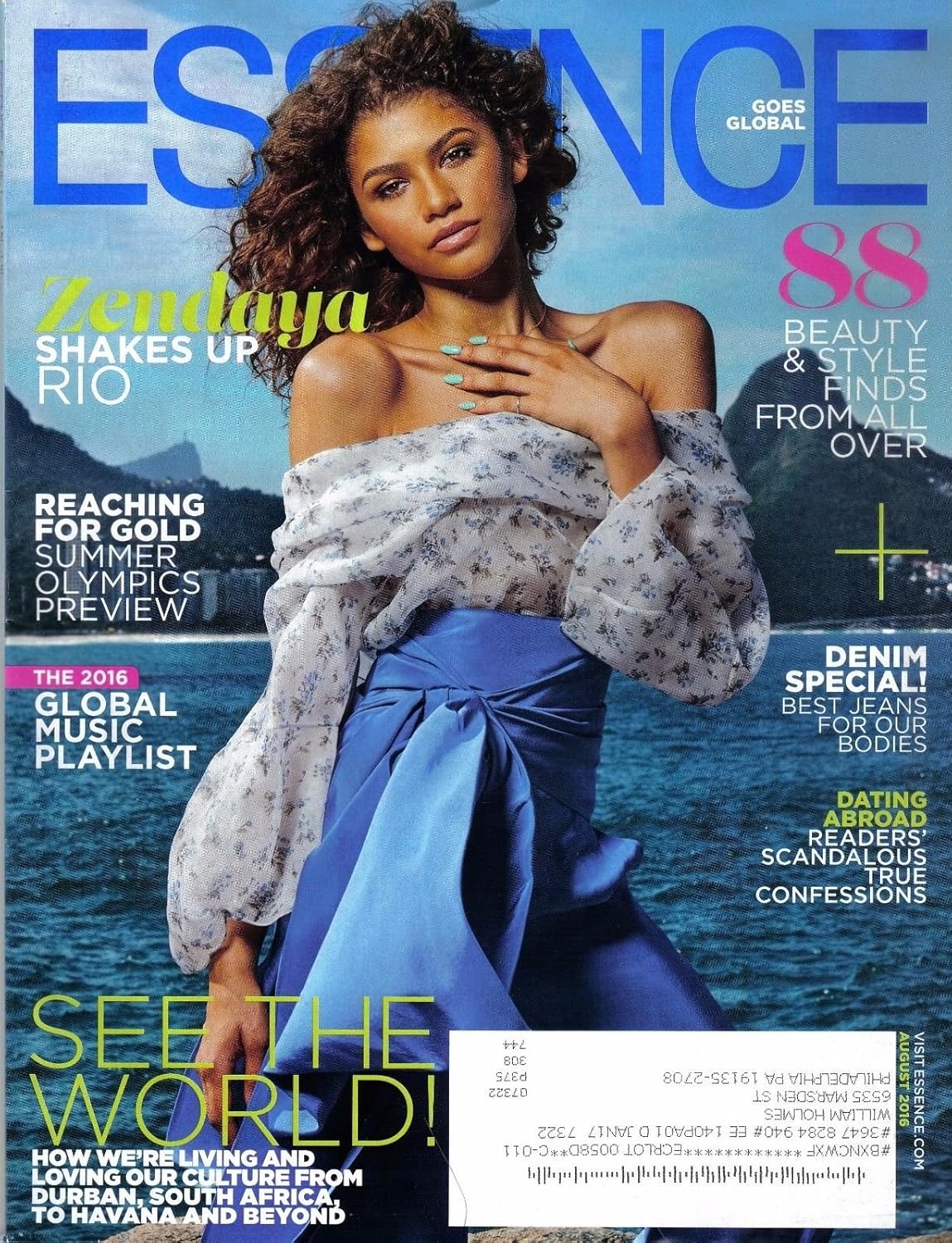 Essence Magazine ~ August 2016 ~ Zendaya Shakes up RIO: ESSENCE ...