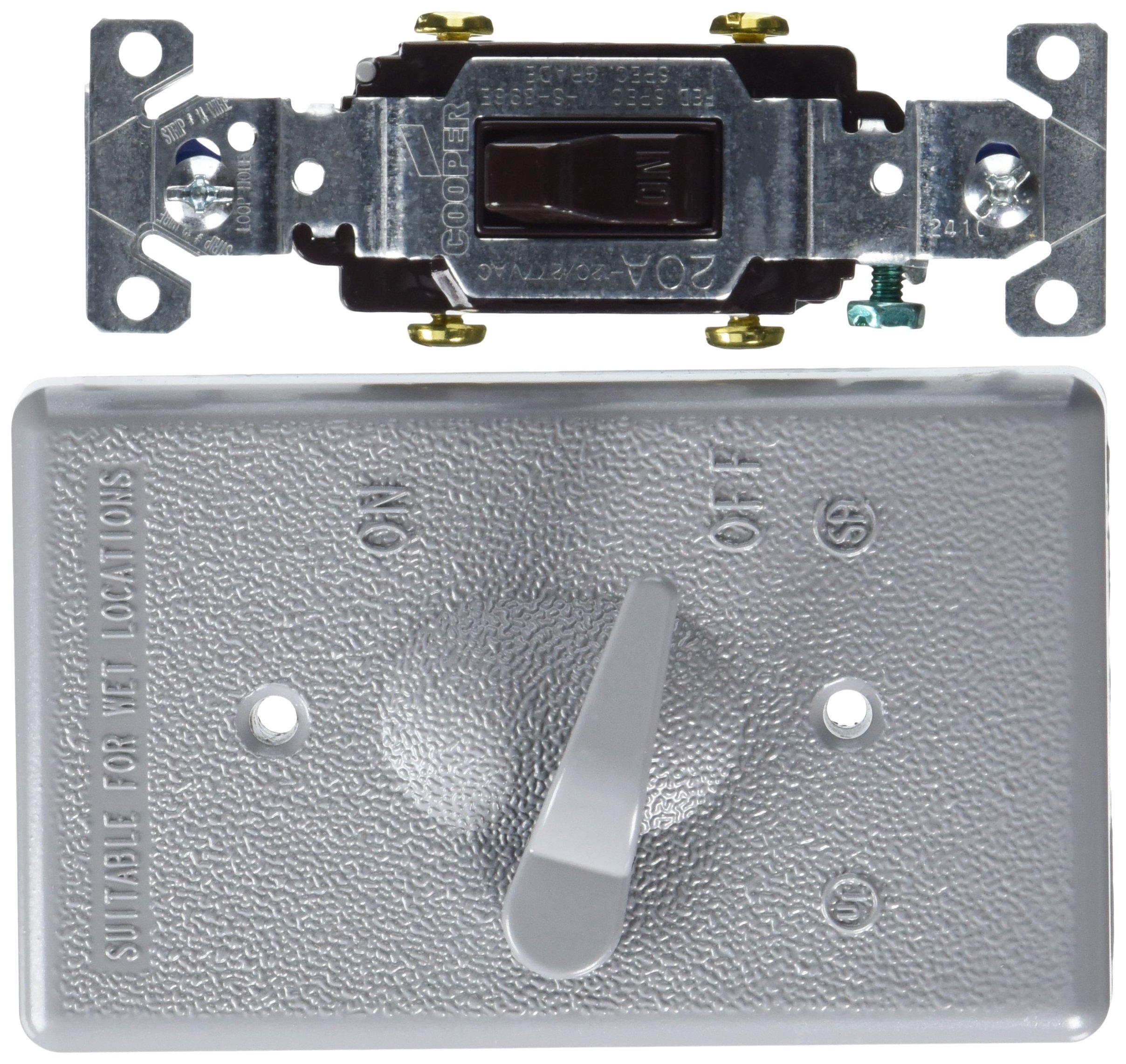 Weatherproof Cover with Lever Switch - Electrical Switches - Amazon.com