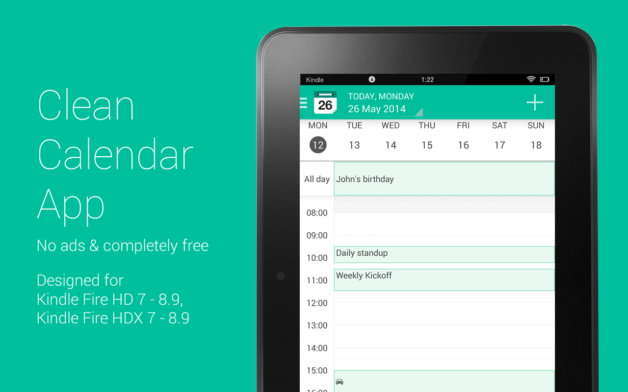 e-CAL Calendar - App on the Amazon Appstore