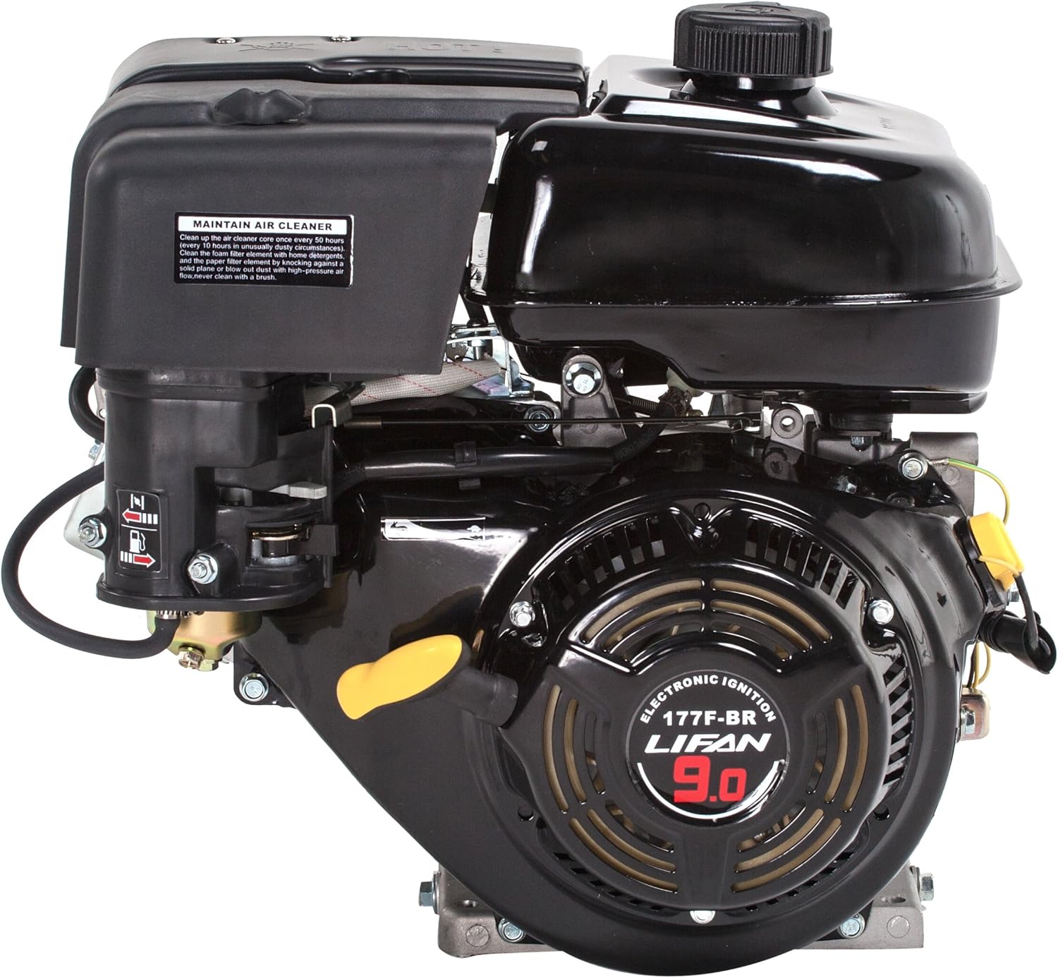 Amazon.com : Lifan LF177F-BRQ 9 HP 270cc 4-Stroke OHV Industrial Grade ...