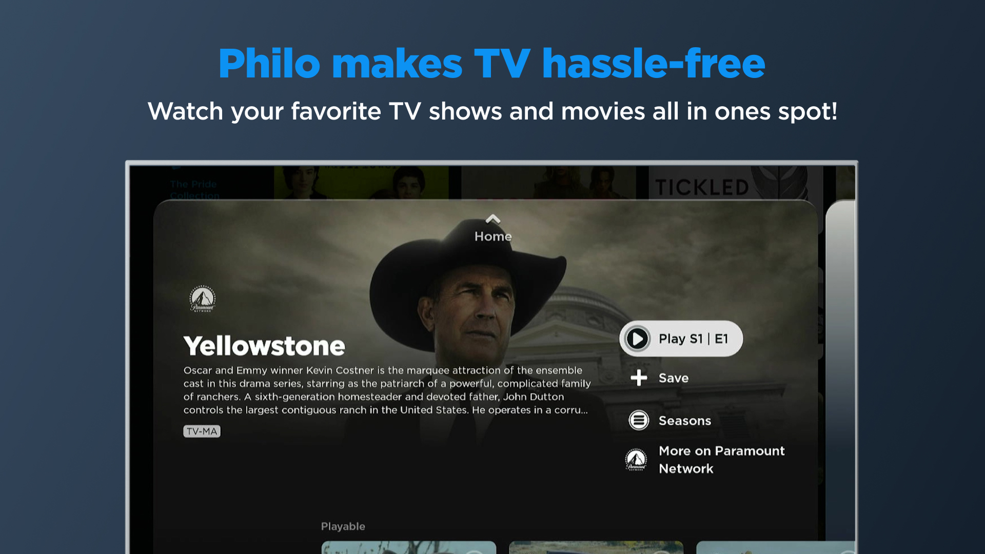 Philo: Shows, Movies, Live TV. - App on Amazon Appstore