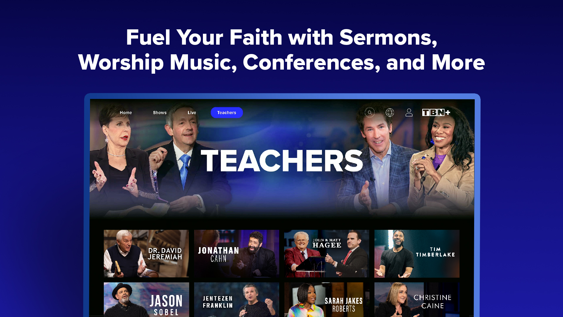 TBN+ Christian Streaming - App on Amazon Appstore