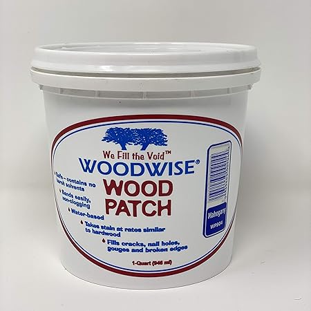Woodwise Cherry Wood Patch Filler - Quart - Wood Putties - Amazon.com