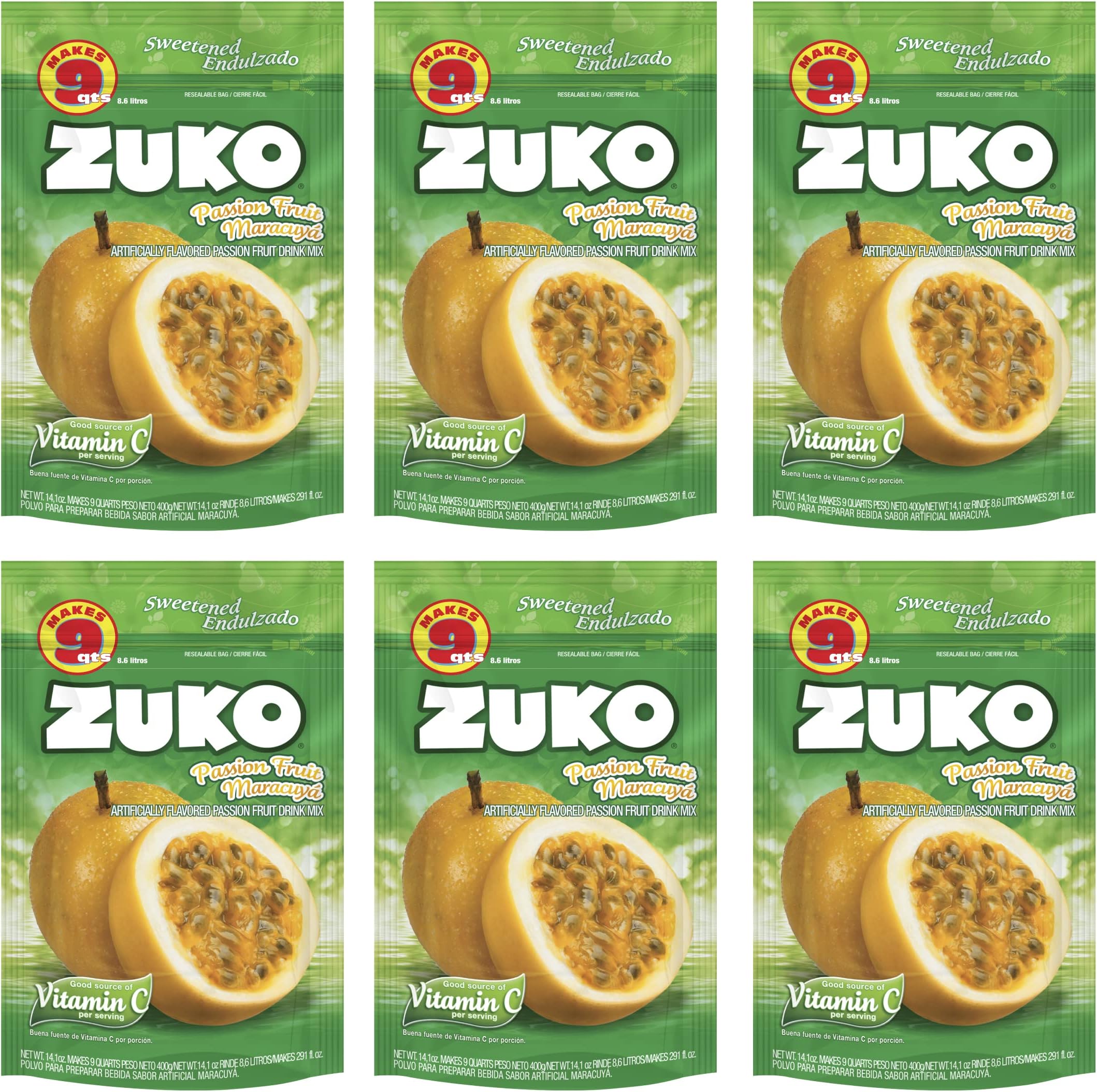Amazon.com : ZUKO Tamarind Instant Powder Drink, 24 Individual Bags 0.9 ...