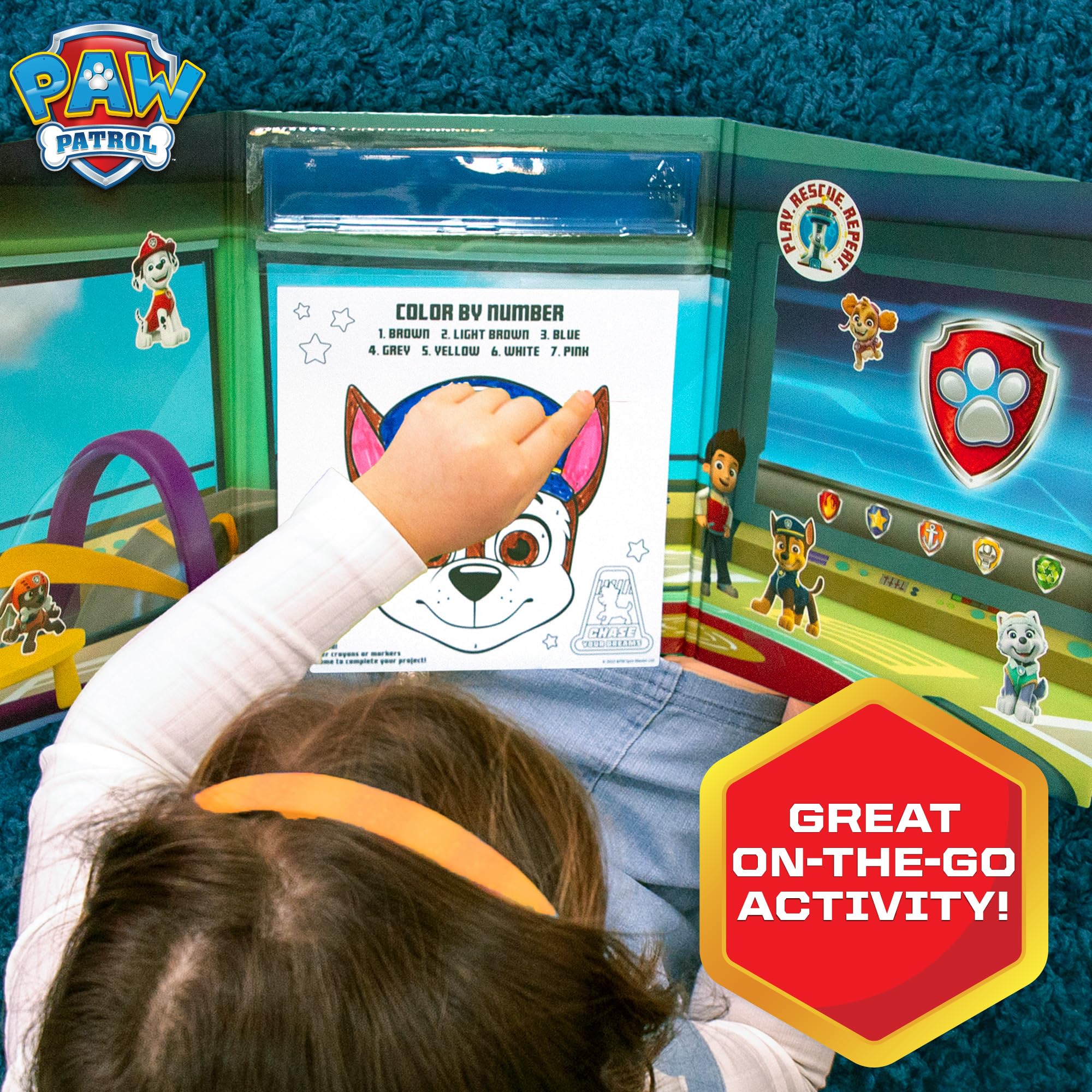 Snapklik.com : Paw Patrol Sticker Activity Playset, Over 25 Reusable ...