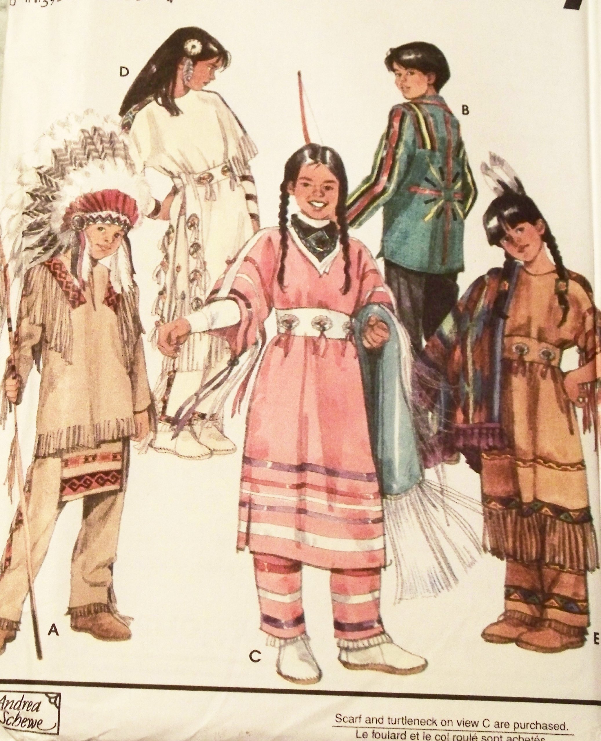 Indian Costume Patterns Simplicity