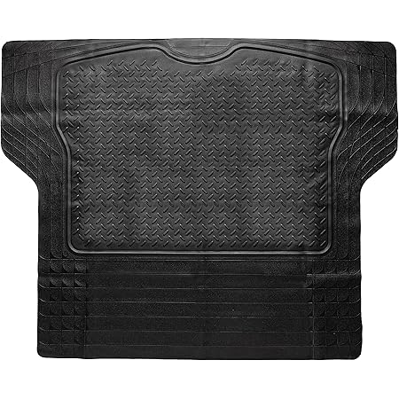 Amazon.com: Zone Tech All Weather Rubber Semi Pattern Cargo Liner Trunk ...