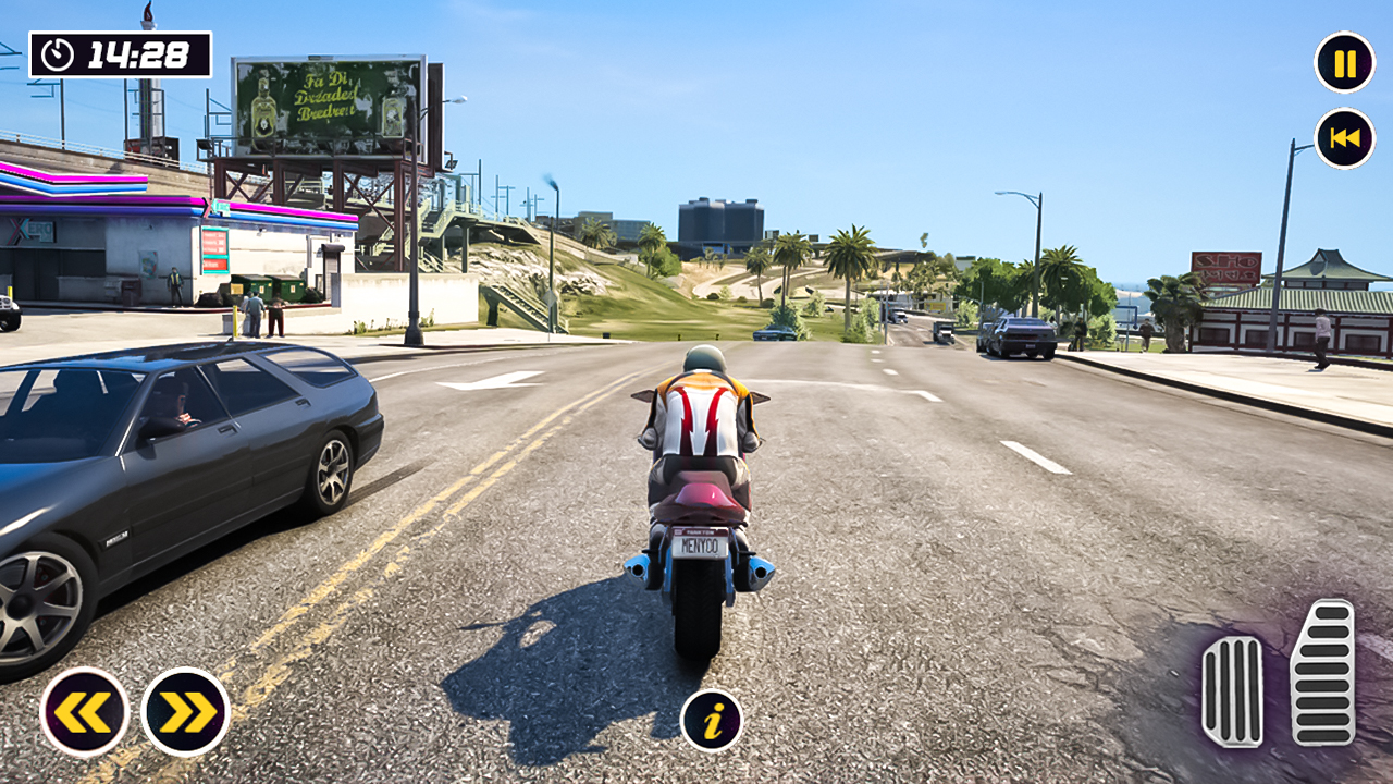 Real Open World Bike Racing Games: Grand Track Auto Bike Driving City ...