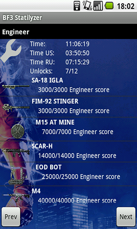 BF3 Statilyzer Base Camp:Amazon.com:Appstore for Android