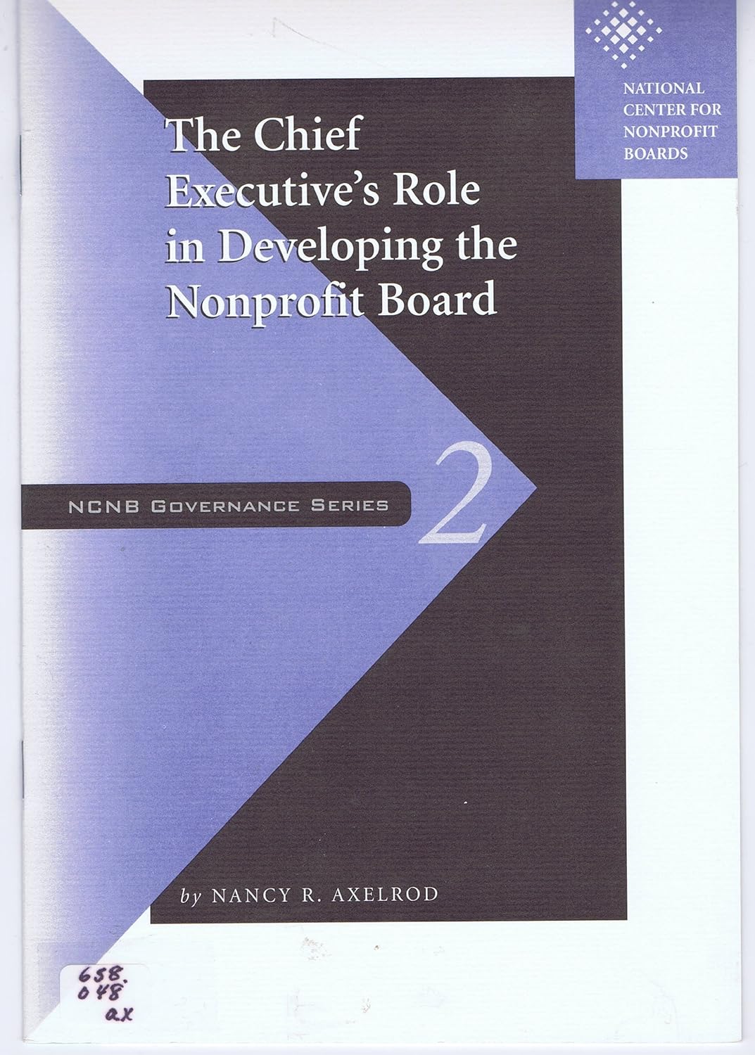 The Chief Executive's Role in Developing the Nonprofit Board (Ncnb ...