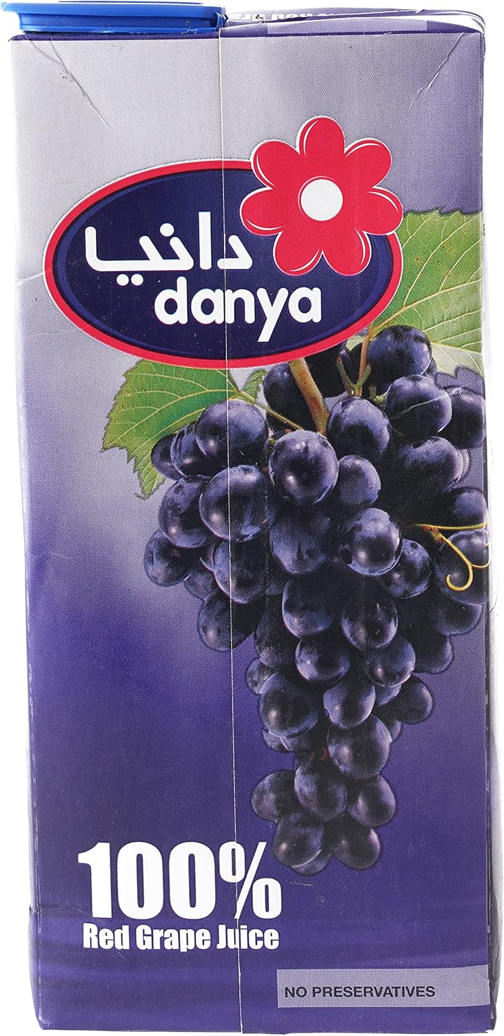Danya Long Life Red Grape Juice, 1 Litre - Pack of 1 : Buy Online at ...