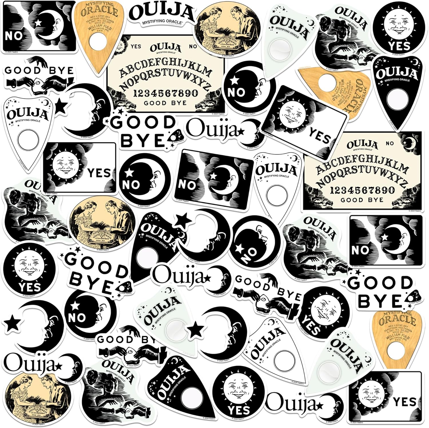 Amazon.com: Ouija Ouija Mystifying Oracle 50ct Vinyl Large Deluxe ...