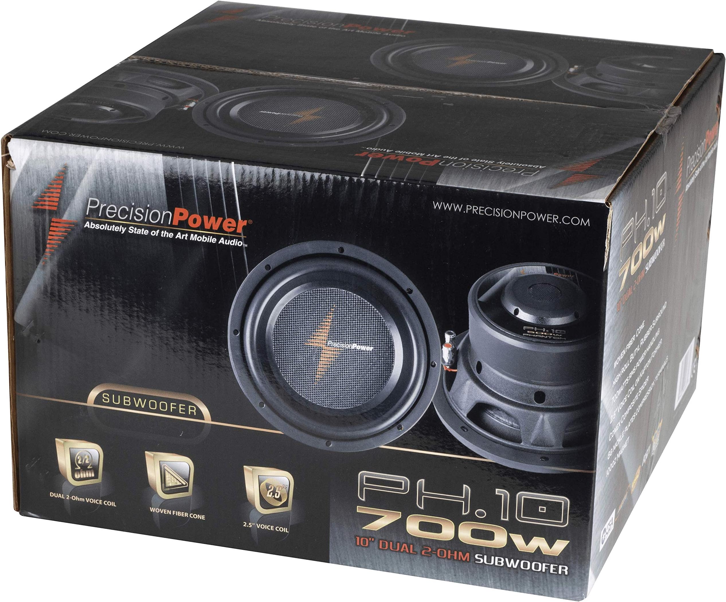 Amazon.com: Precision Power P.65C3 6.5" 3-Way Power Class Series ...