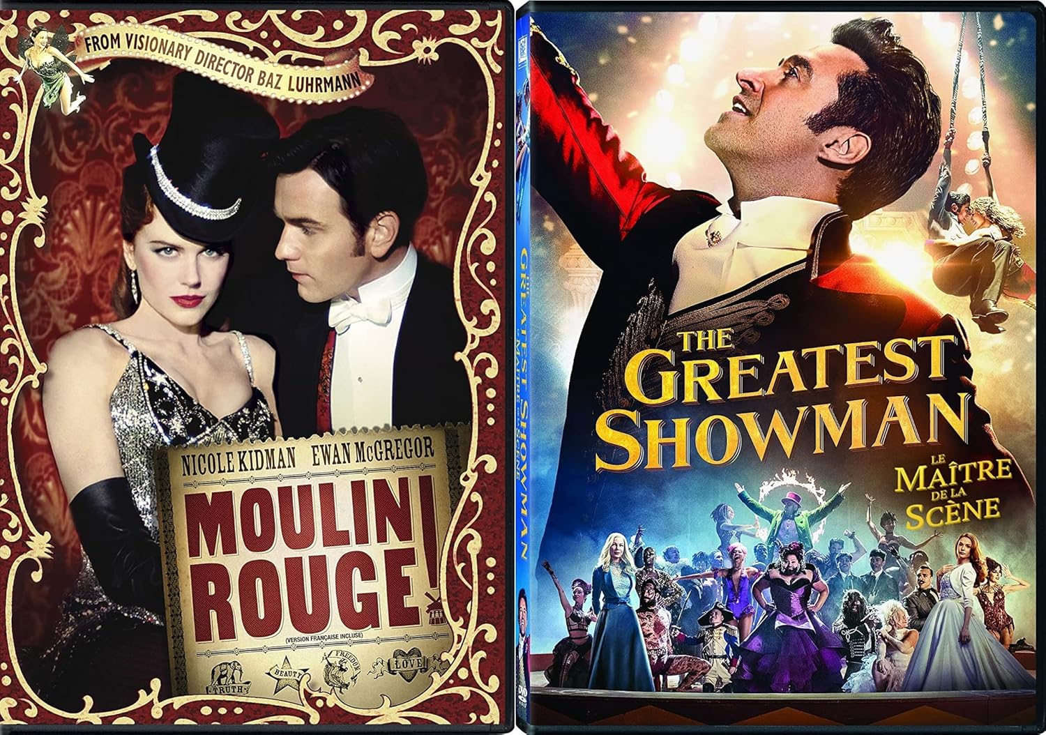 Amazon.com: Moulin Rouge / Greatest Showman (Stage Spectaculars DVD 2 ...