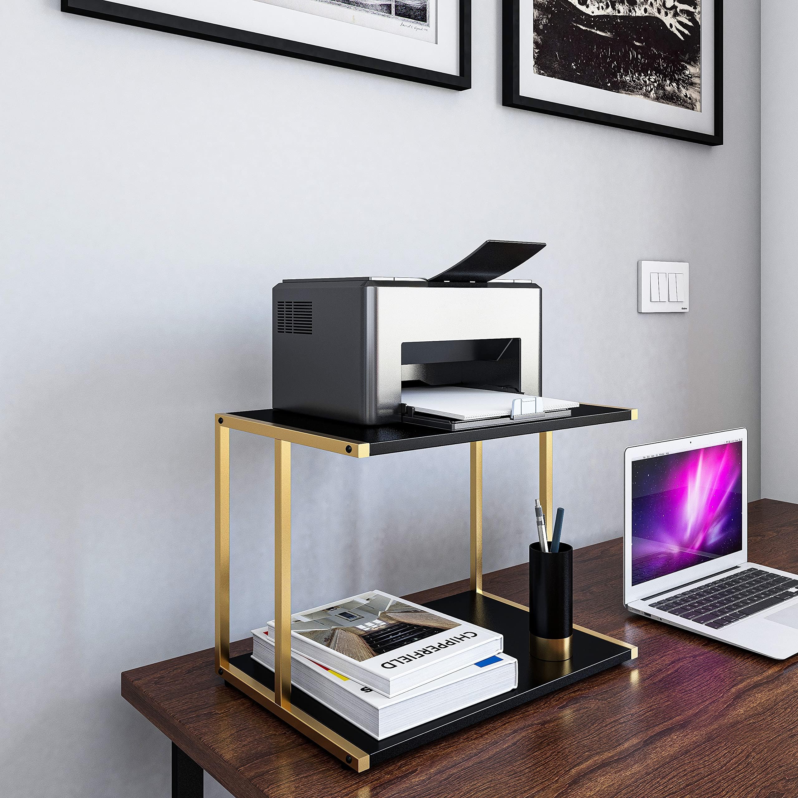 DECOWORLD | Printer Stand | Multipurpose Printer Table for Home, Office ...