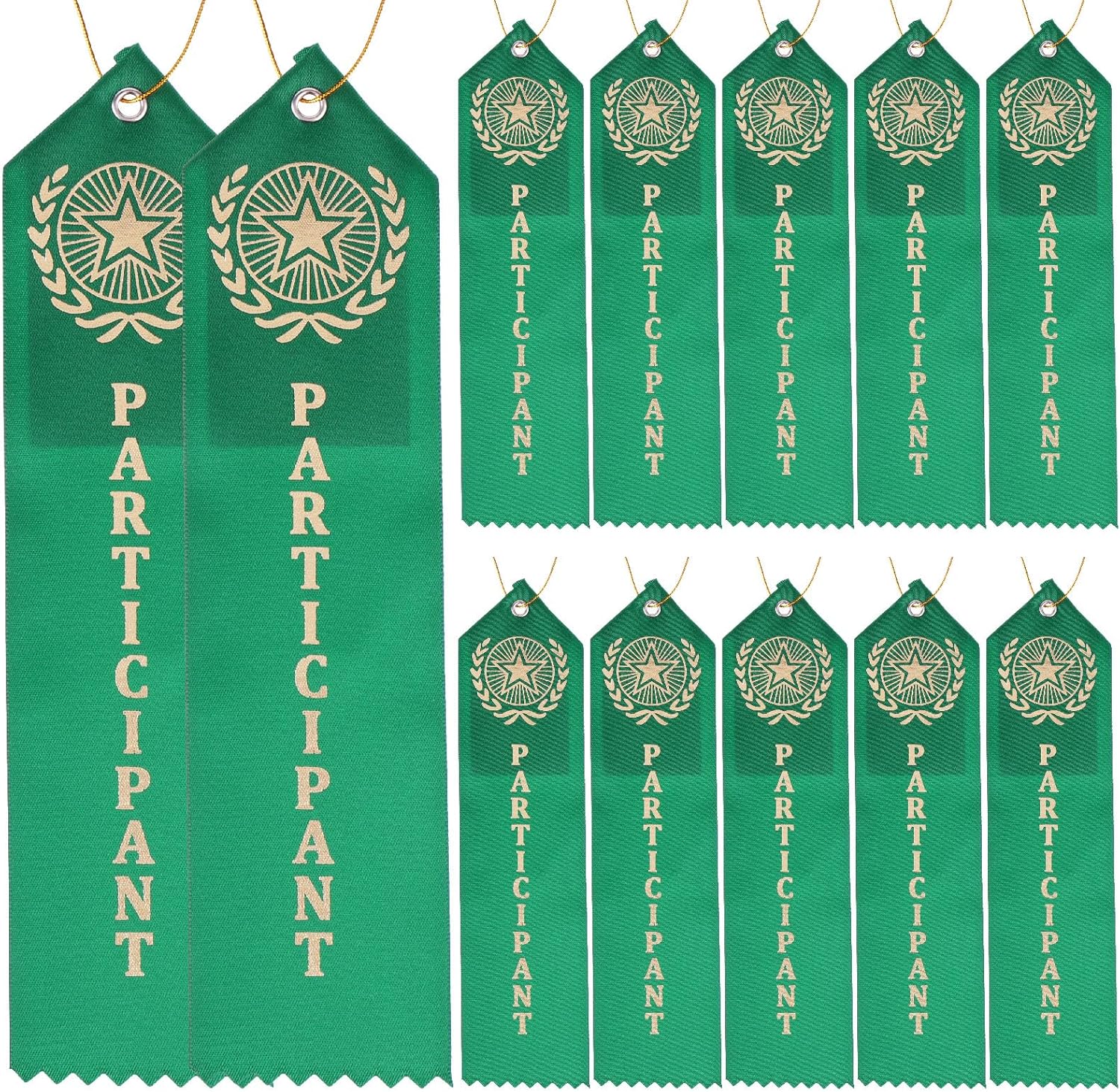Amazon.com : DSLSQD 12 Pieces Participation Award Ribbons Participant ...