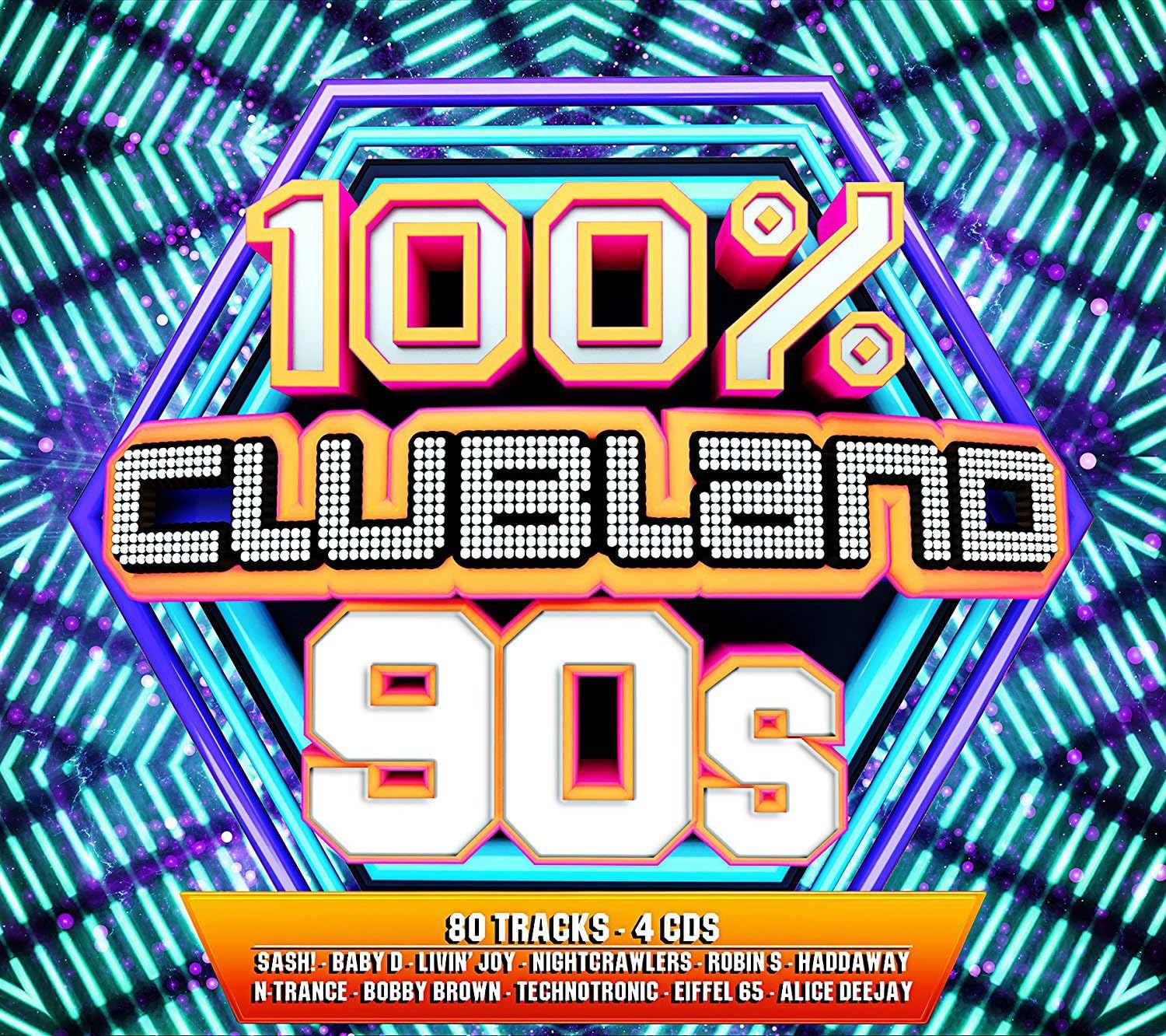 Clubland 100% 90S (Cd Box Set): VARIOUS ARTISTS: Amazon.ca: Music