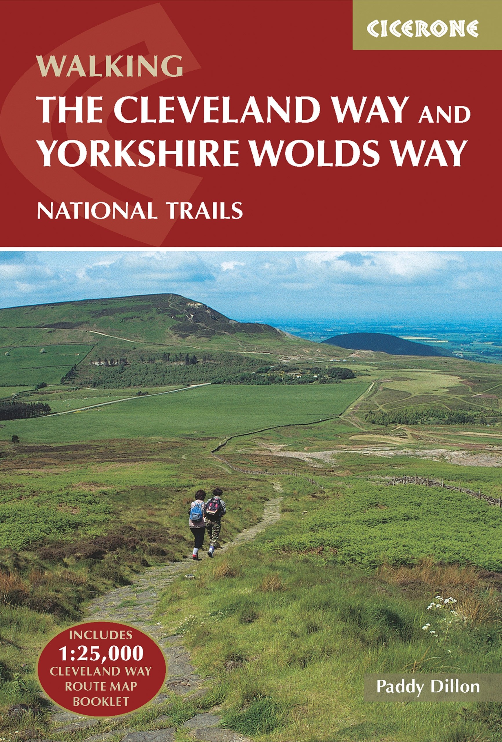 The Cleveland Way and the Yorkshire Wolds Way: Includes OS 1:25K Map ...