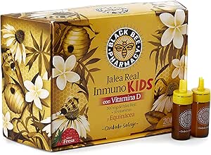 Black Bee Immuno Kids Royal Jelly, Food Supplement with Echinacea and ...