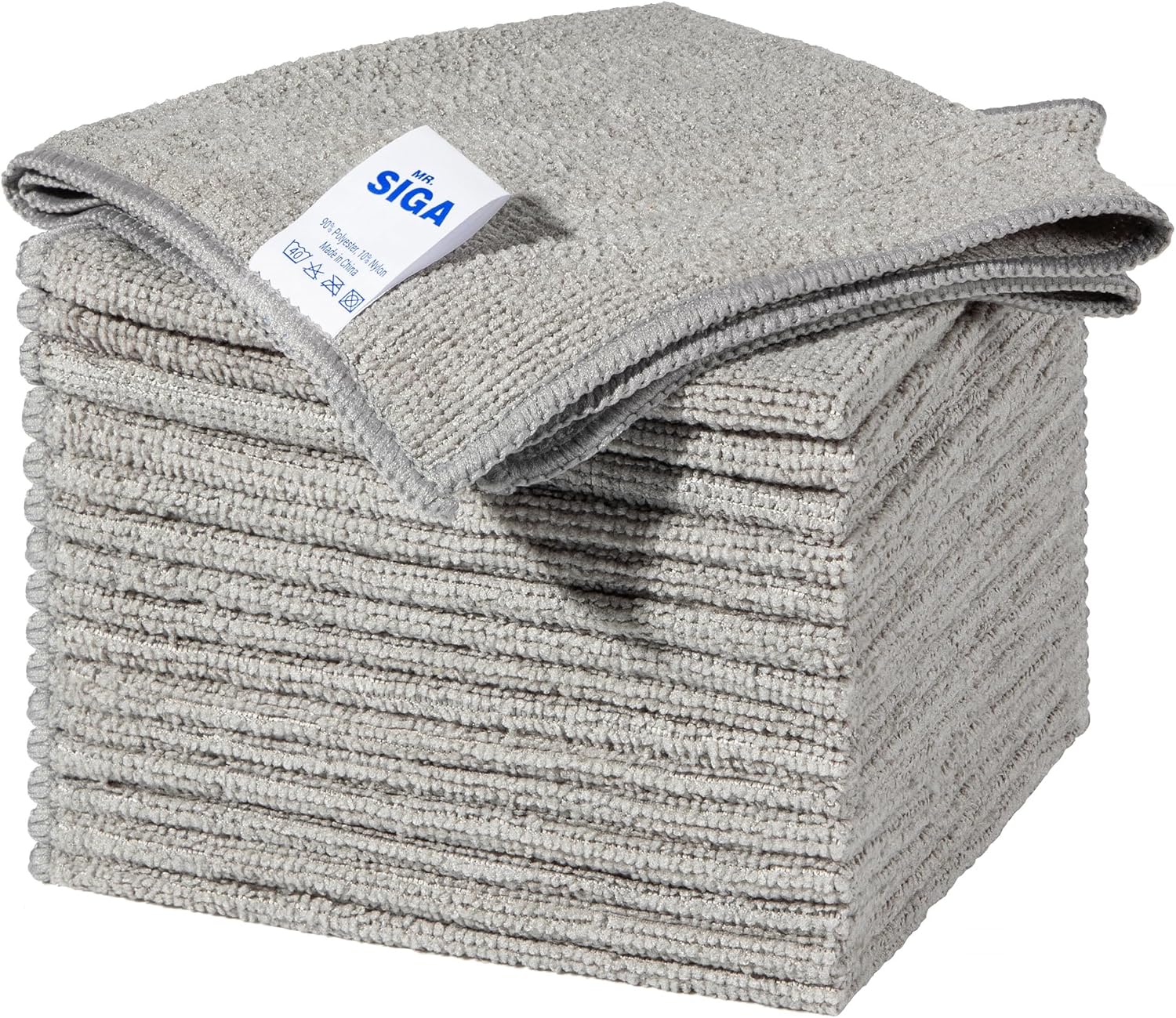 Amazon.com: MR.SIGA Microfiber Cleaning Cloth, All-Purpose Microfiber ...